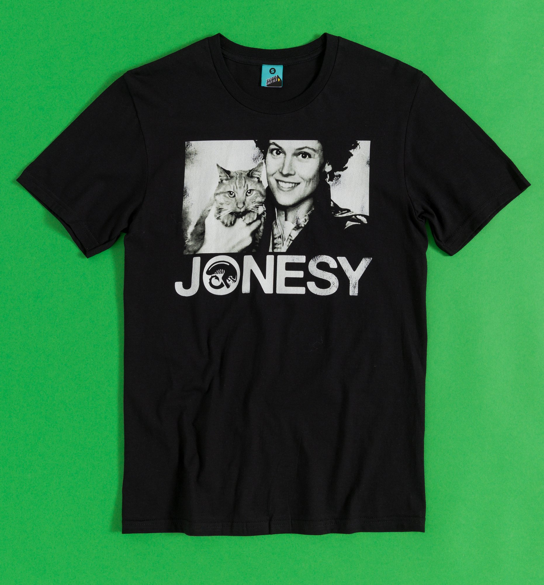 Alien Inspired Jonesy Black T-Shirt
