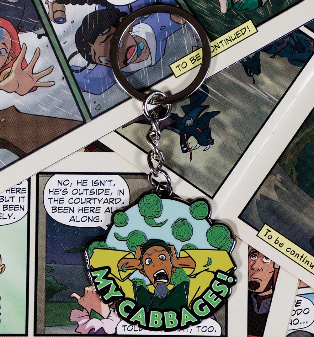 Avatar The Last Airbender Limited Edition Cabbage Merchant Key Ring