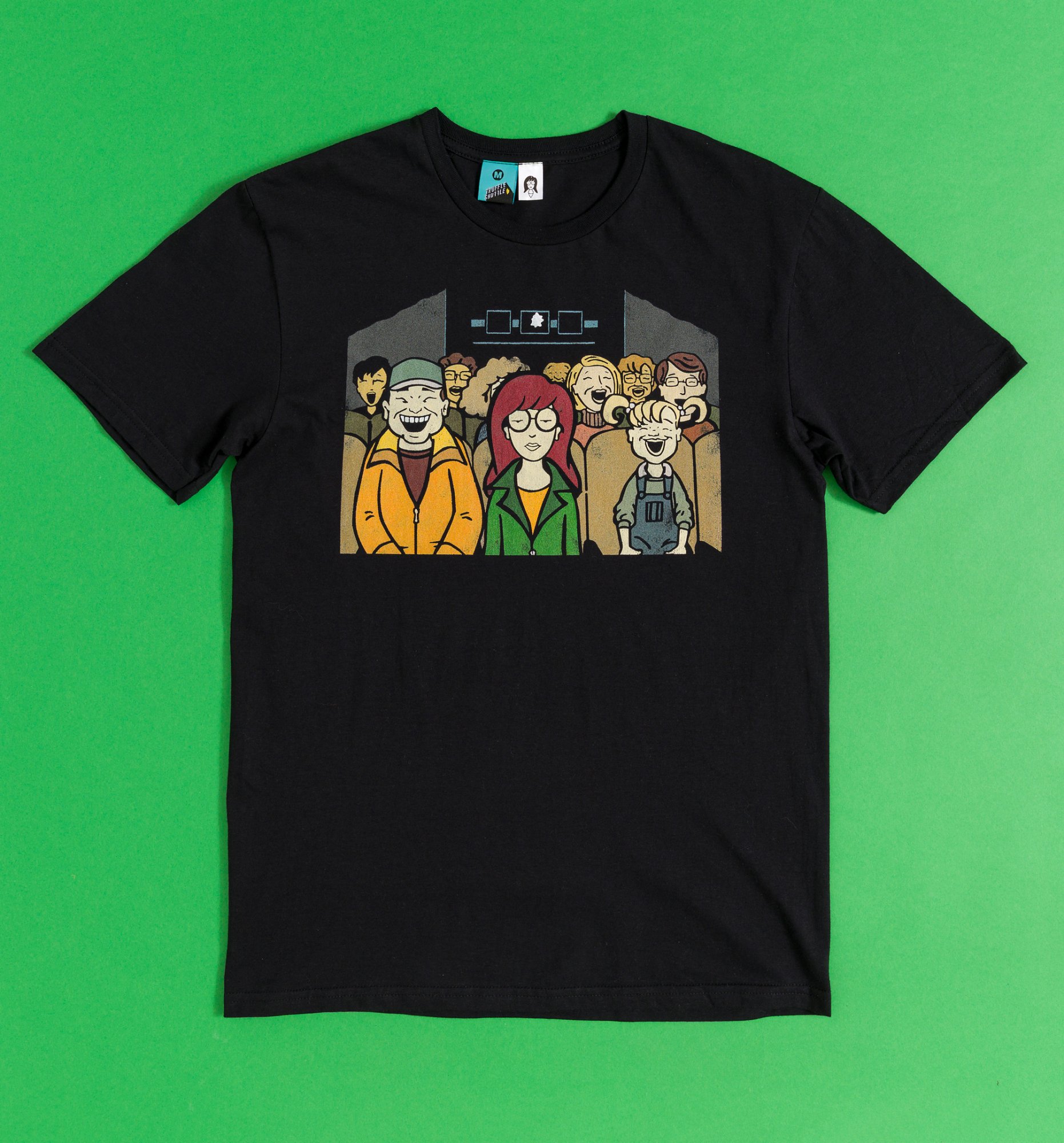 Daria Opening Title Sequence Black T-Shirt
