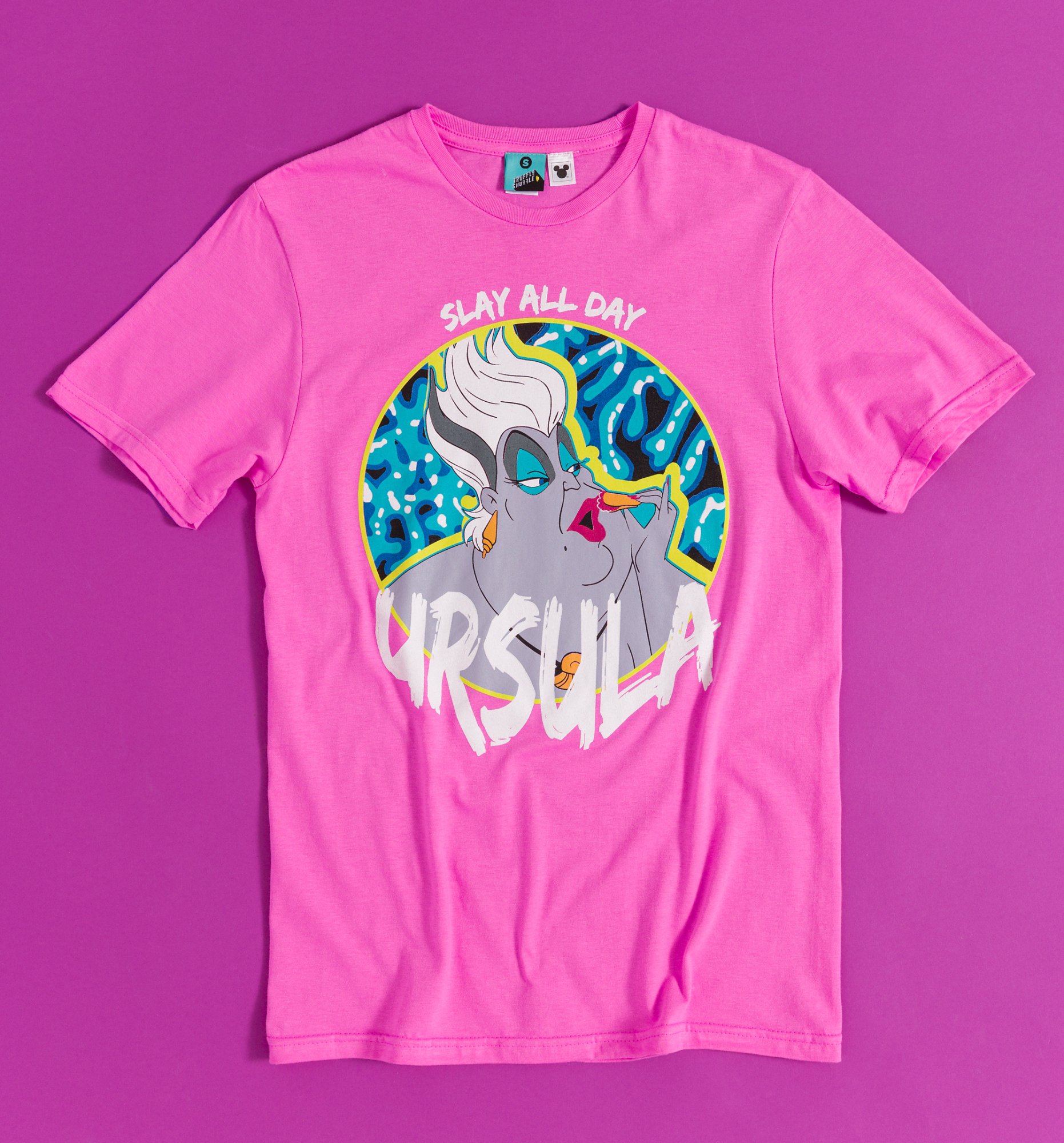 Disney The Little Mermaid Ursula Slay All Day Pink T-Shirt