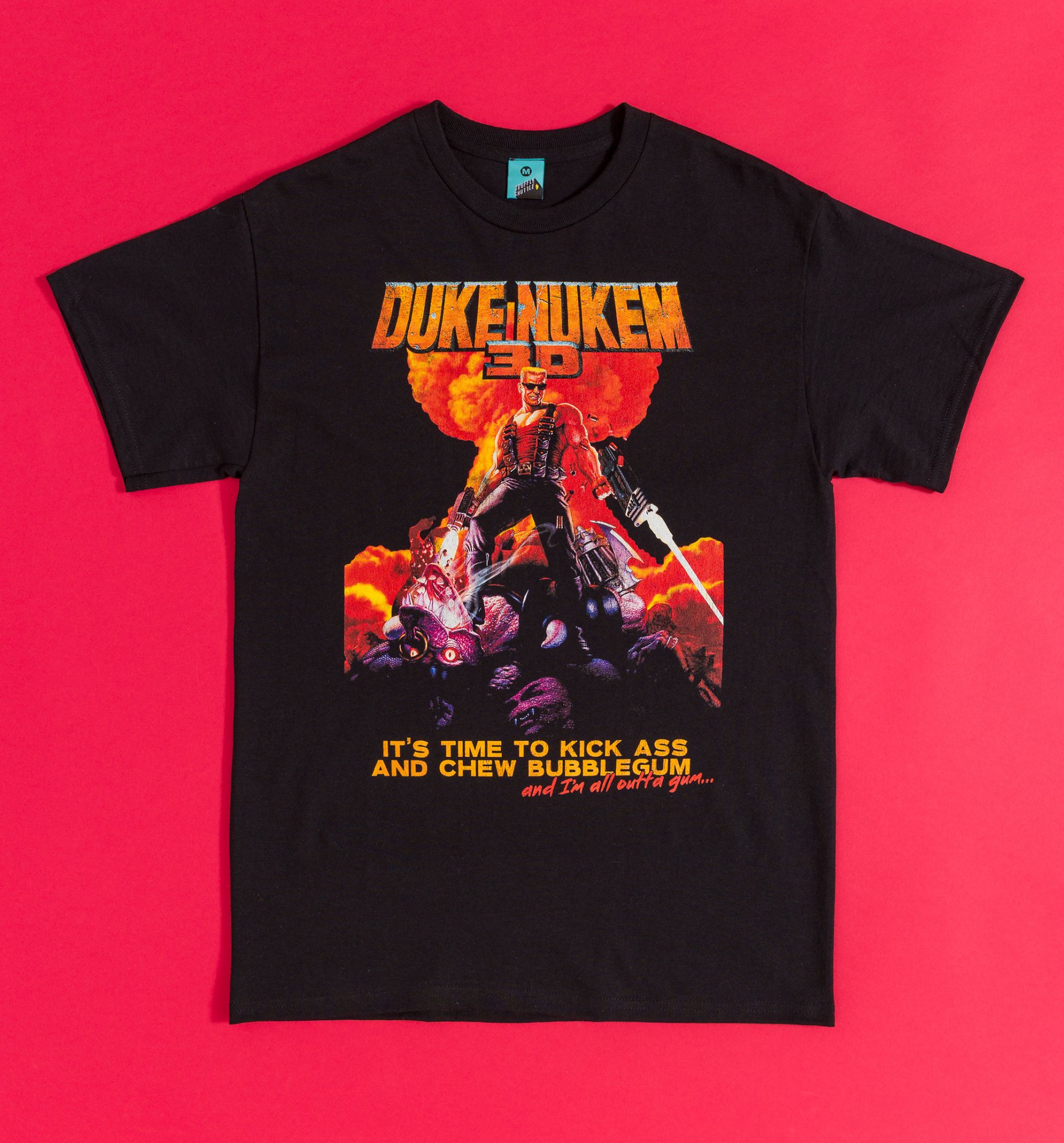 Duke Nukem 3D Inspired Black T-Shirt