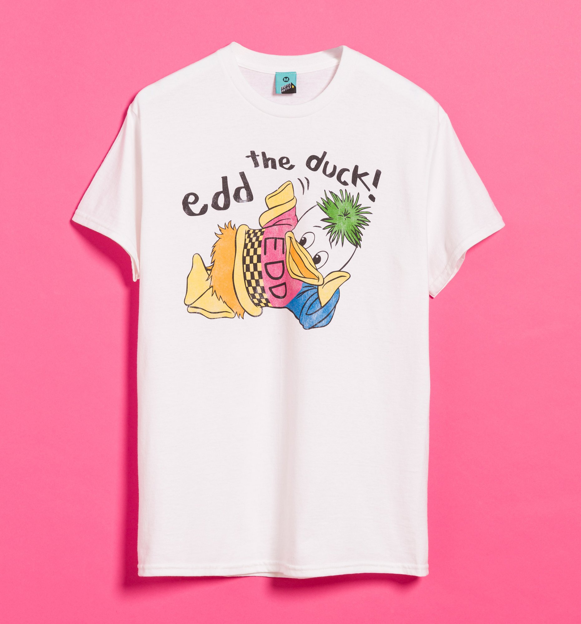 Edd The Duck Inspired White T-Shirt