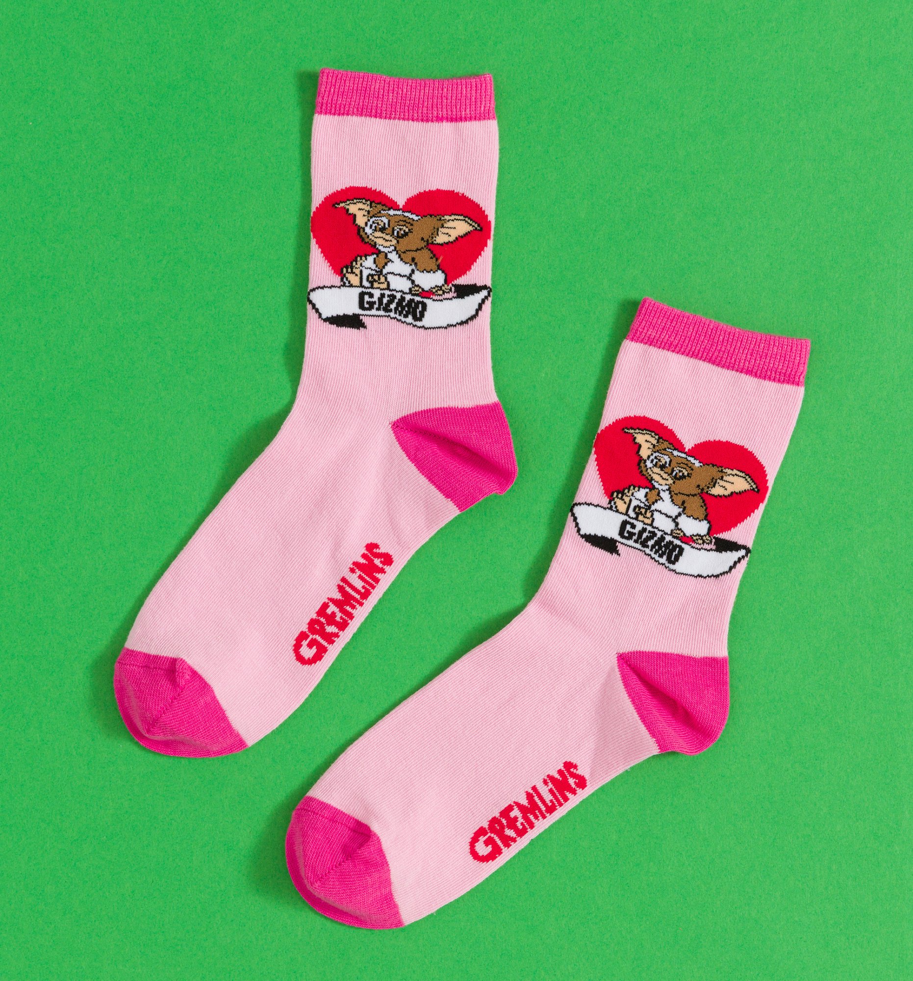 Gremlins Cute Gizmo Heart Socks