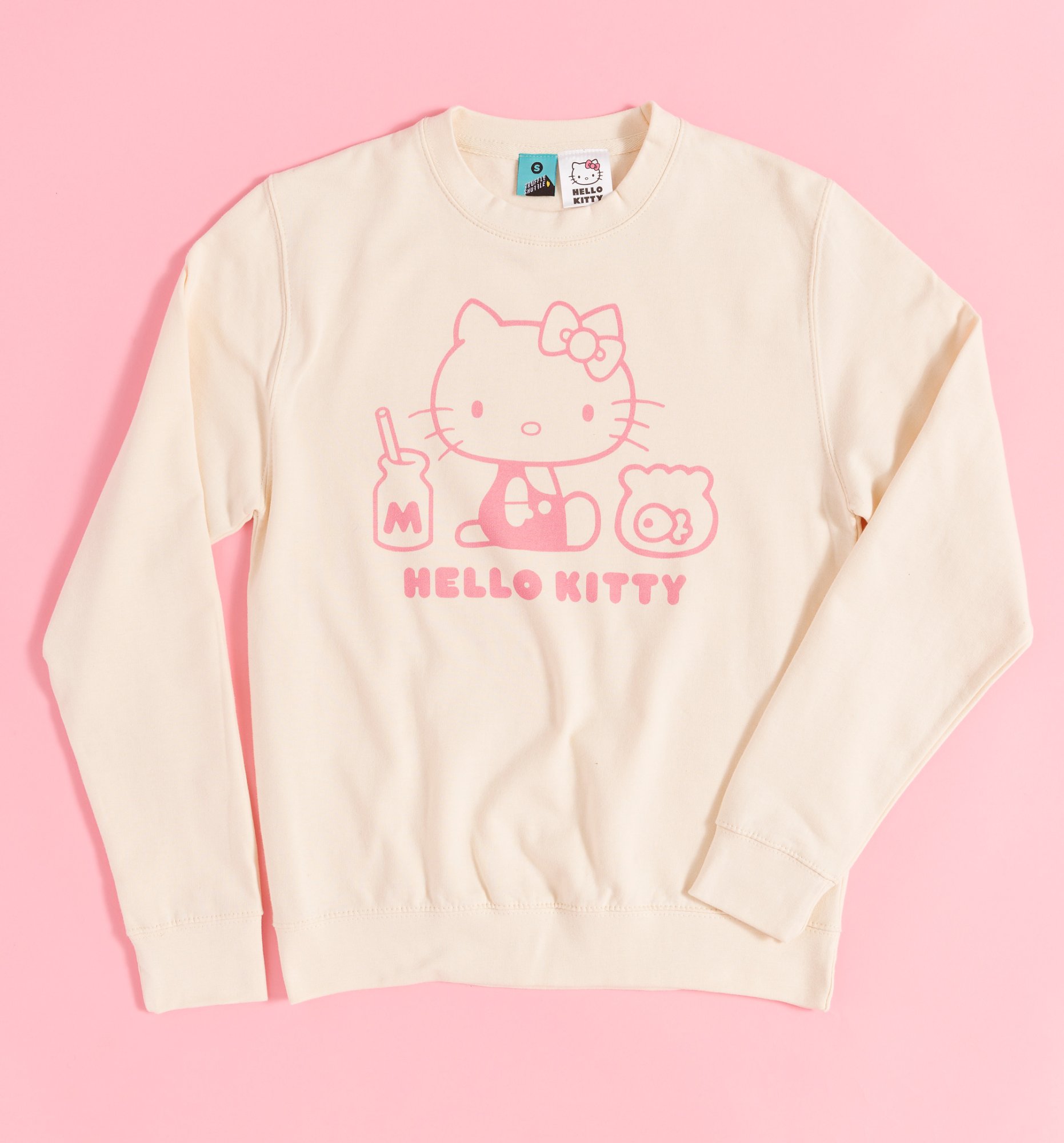 Sanrio Hello Kitty Outline Cream Sweater