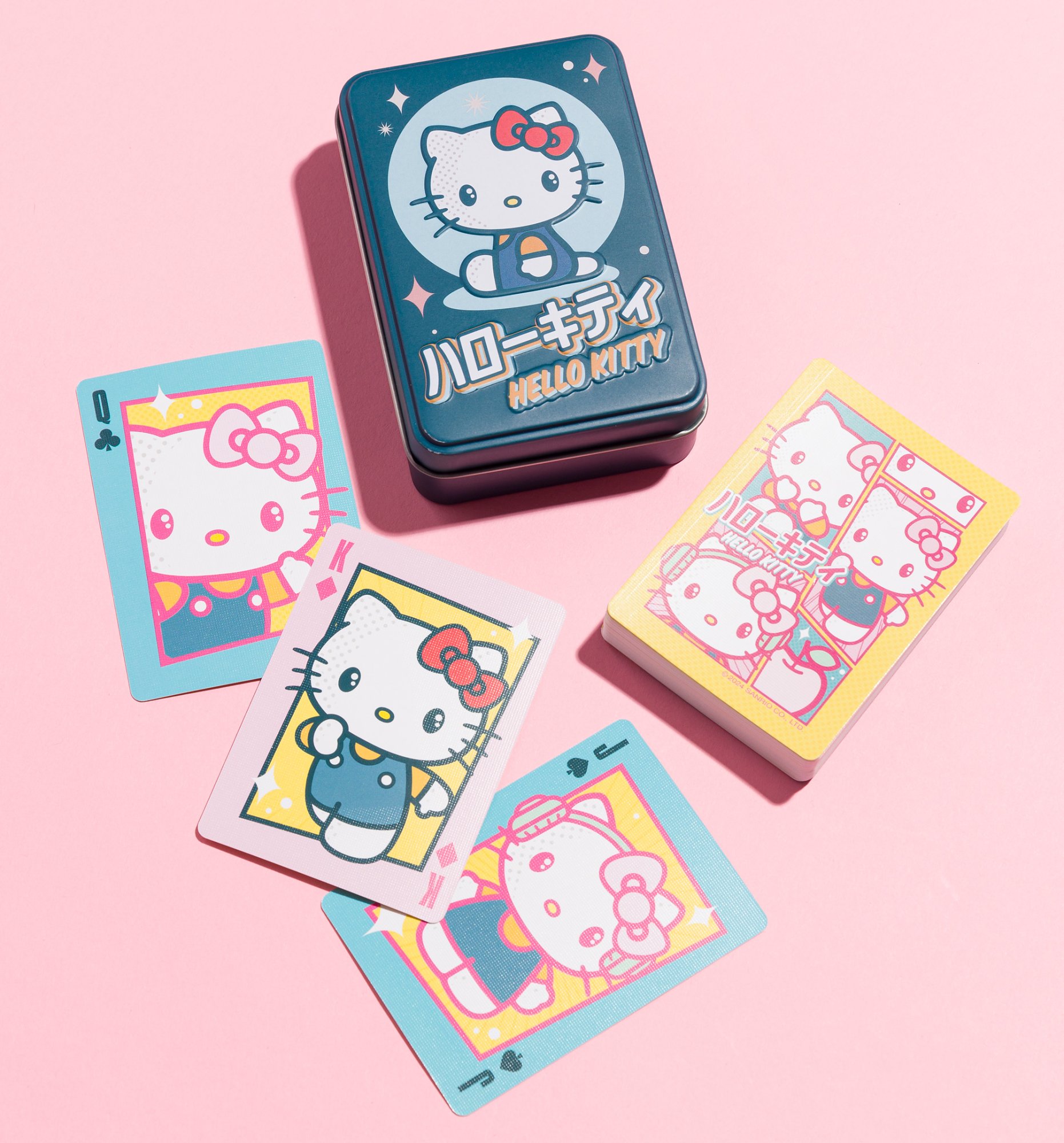 Sanrio Hello Kitty Playing Cards In A Tin