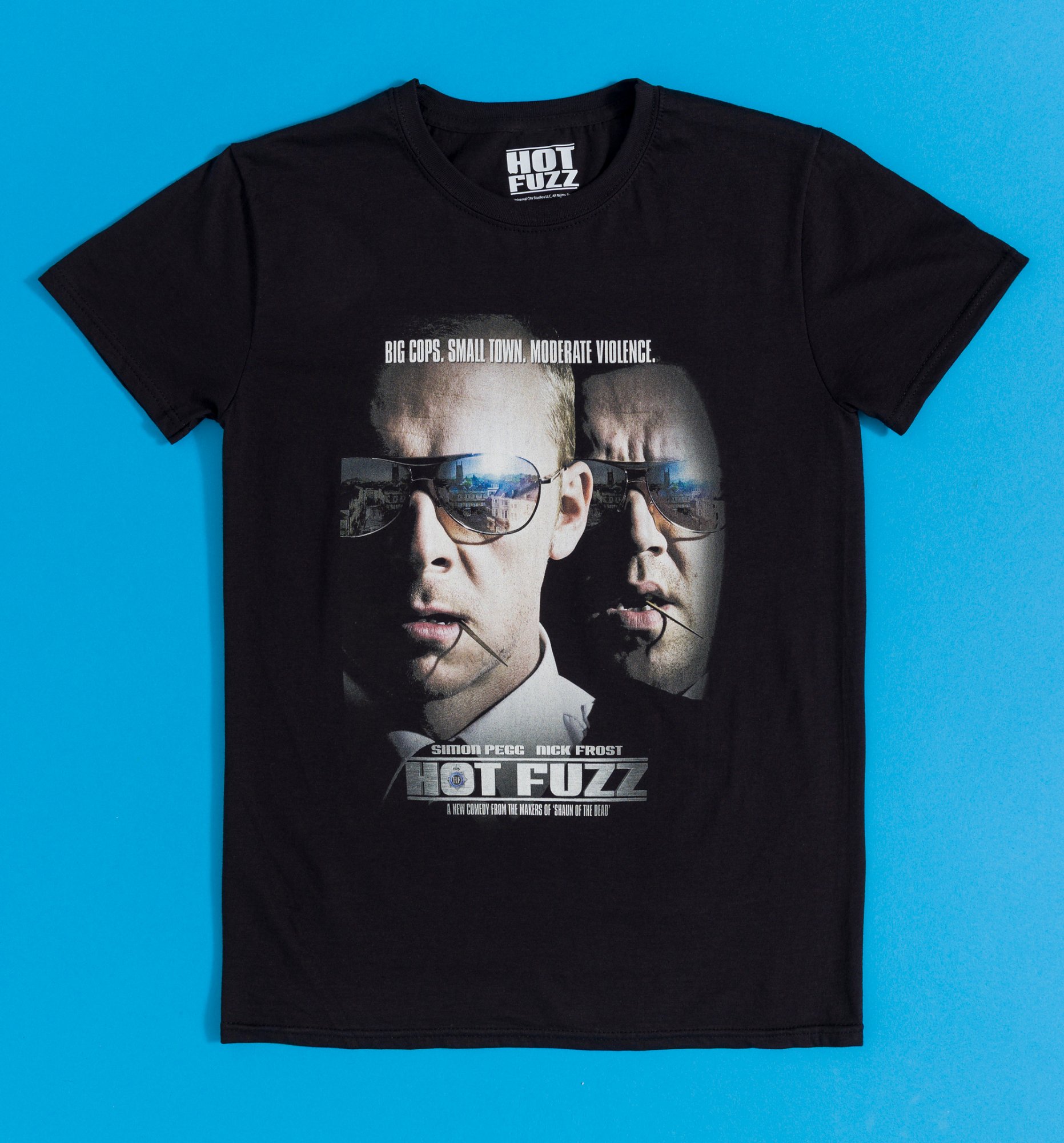 Hot Fuzz Black T-Shirt