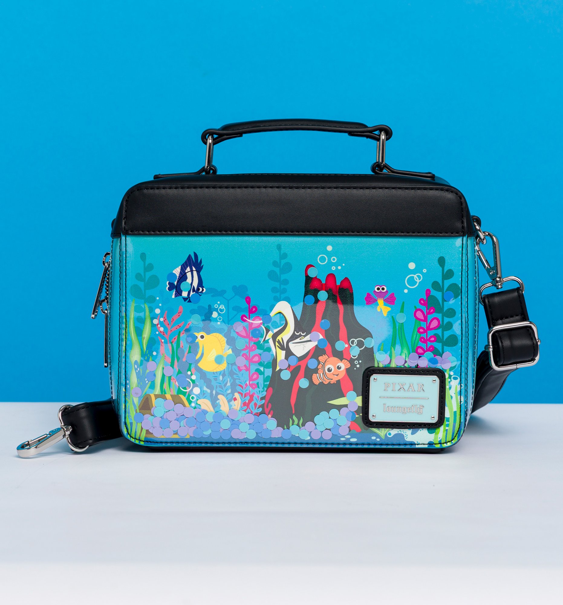 Loungefly Disney Finding Nemo Fishtank Crossbody Bag