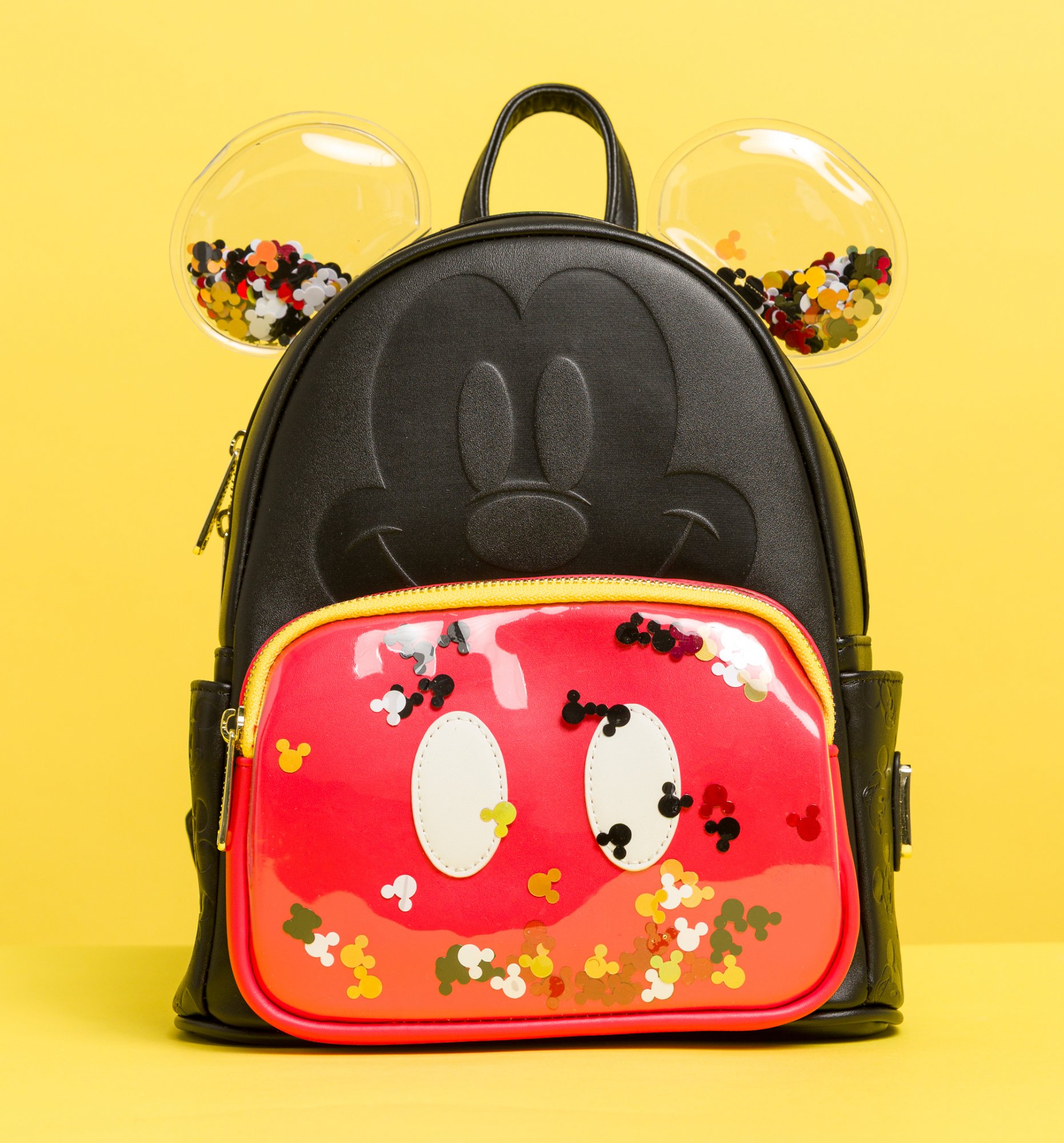 Loungefly Mickey Mouse Minimal Cosplay Confetti Mini Backpack