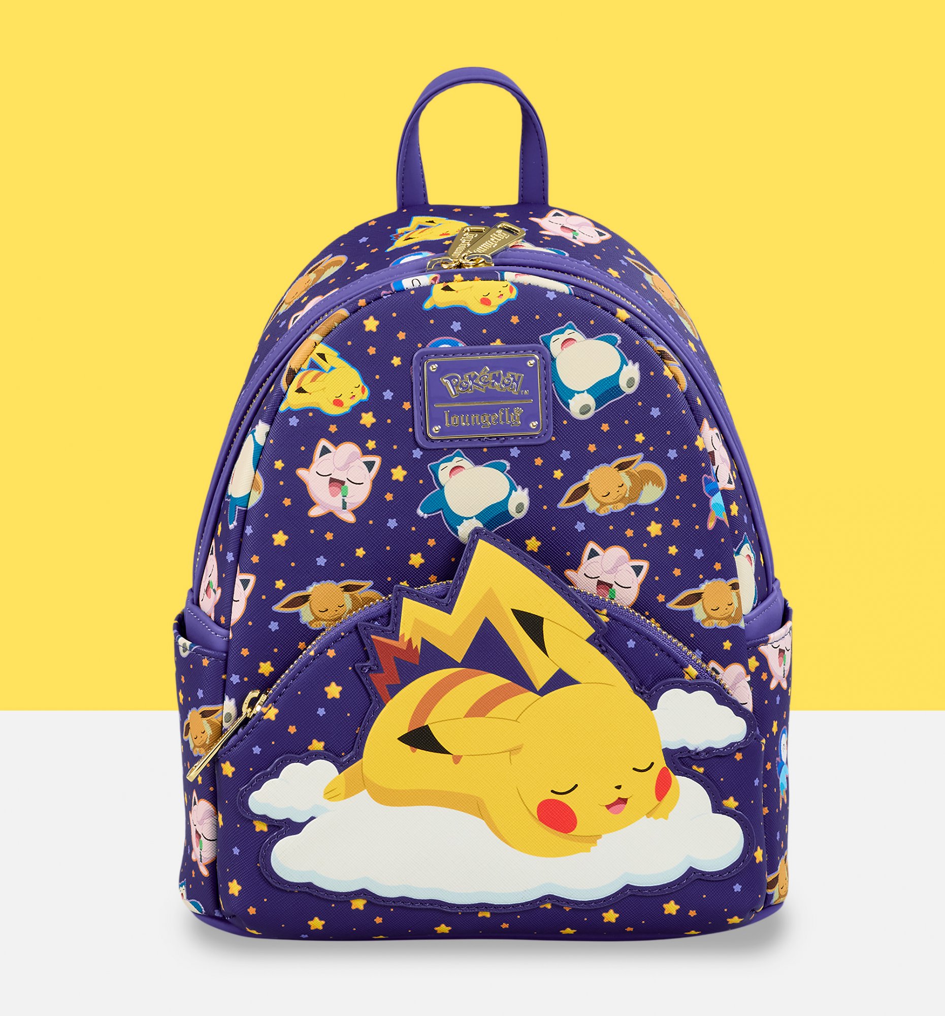 Loungefly Pokemon Sleeping Pikachu And Friends Mini Backpack