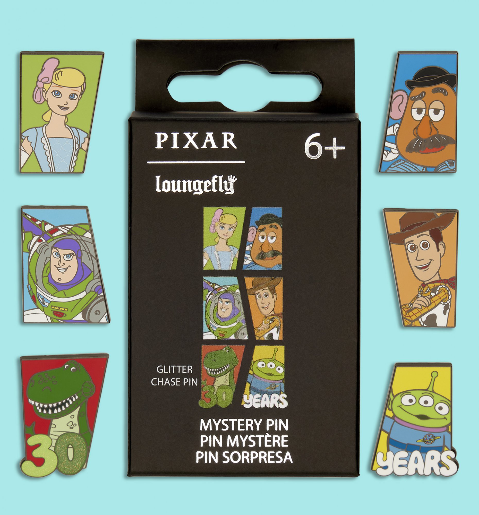 Loungefly Toy Story 30th Anniversary Mystery Box Pin