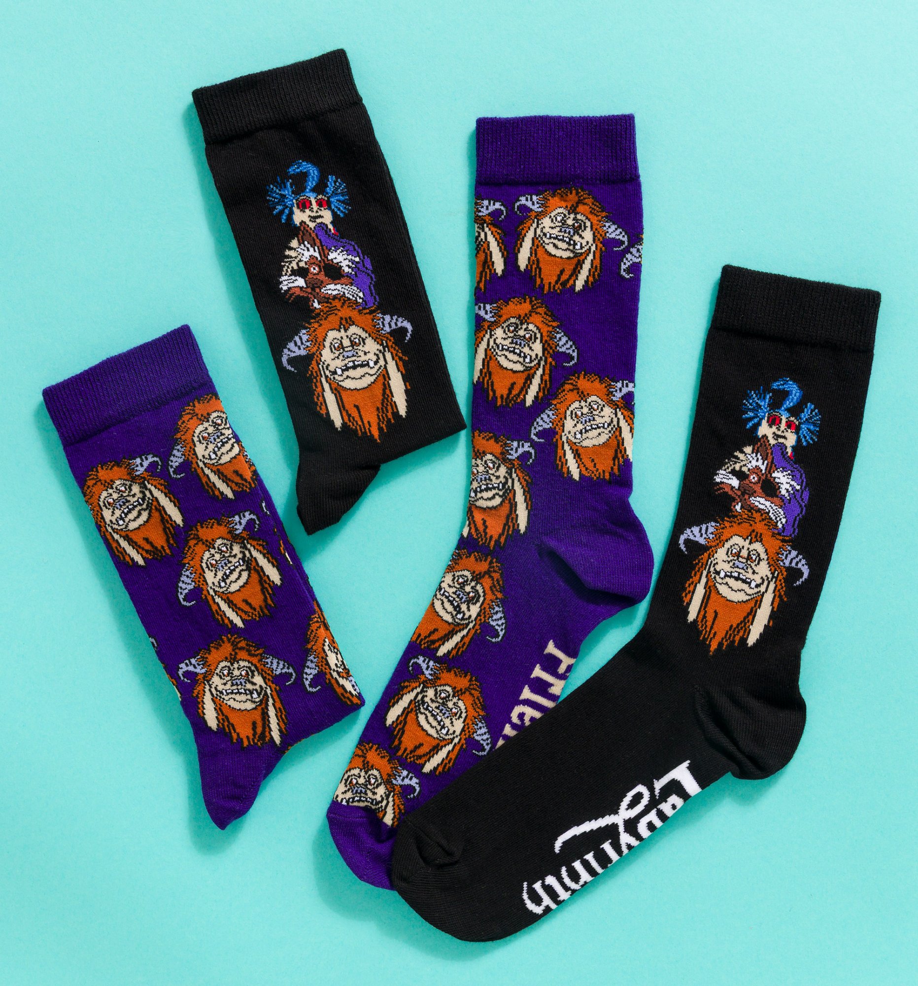 Labyrinth Ludo and Friends 2pk Socks