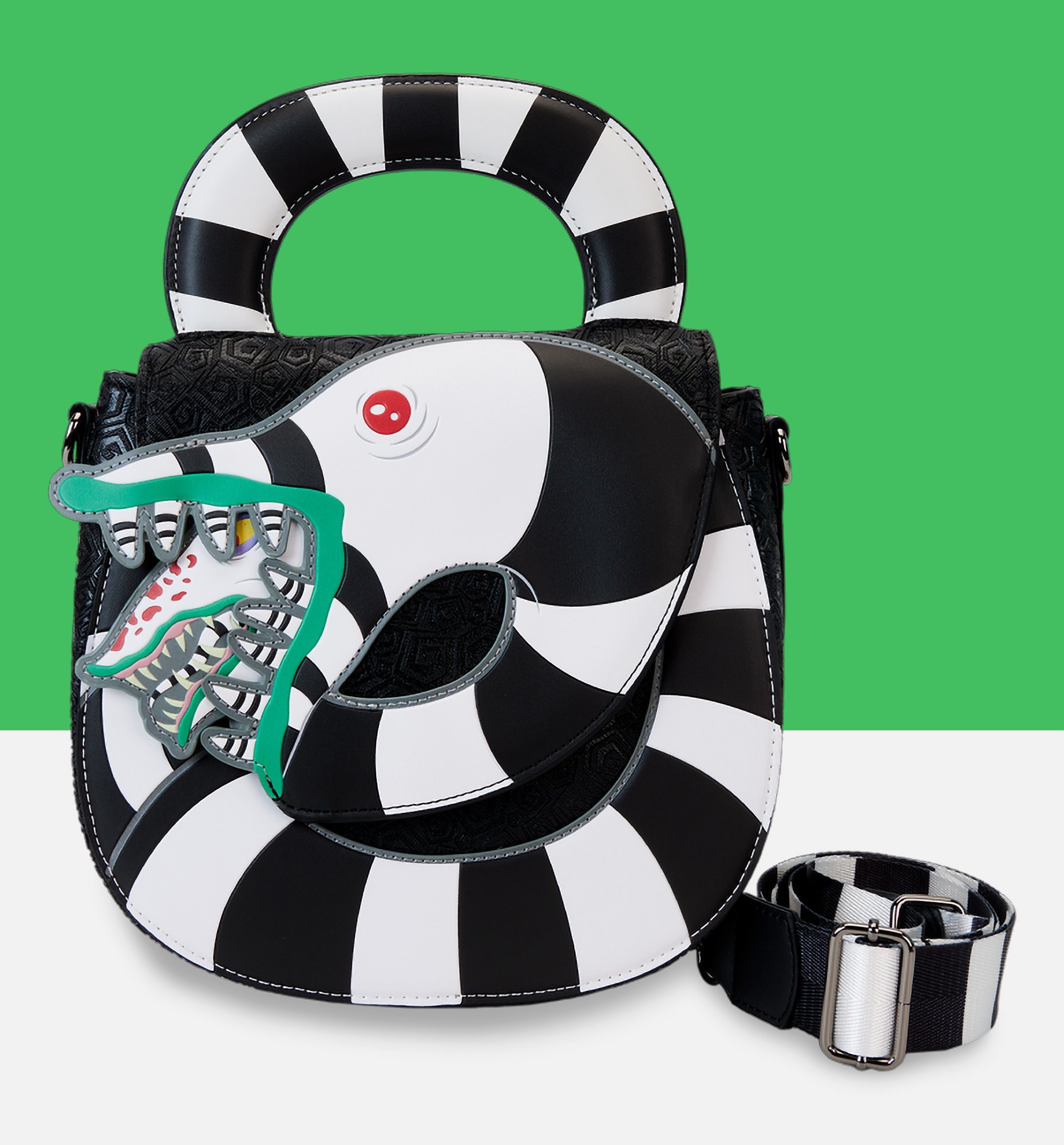 Loungefly Beetlejuice Sandworm Crossbody Bag