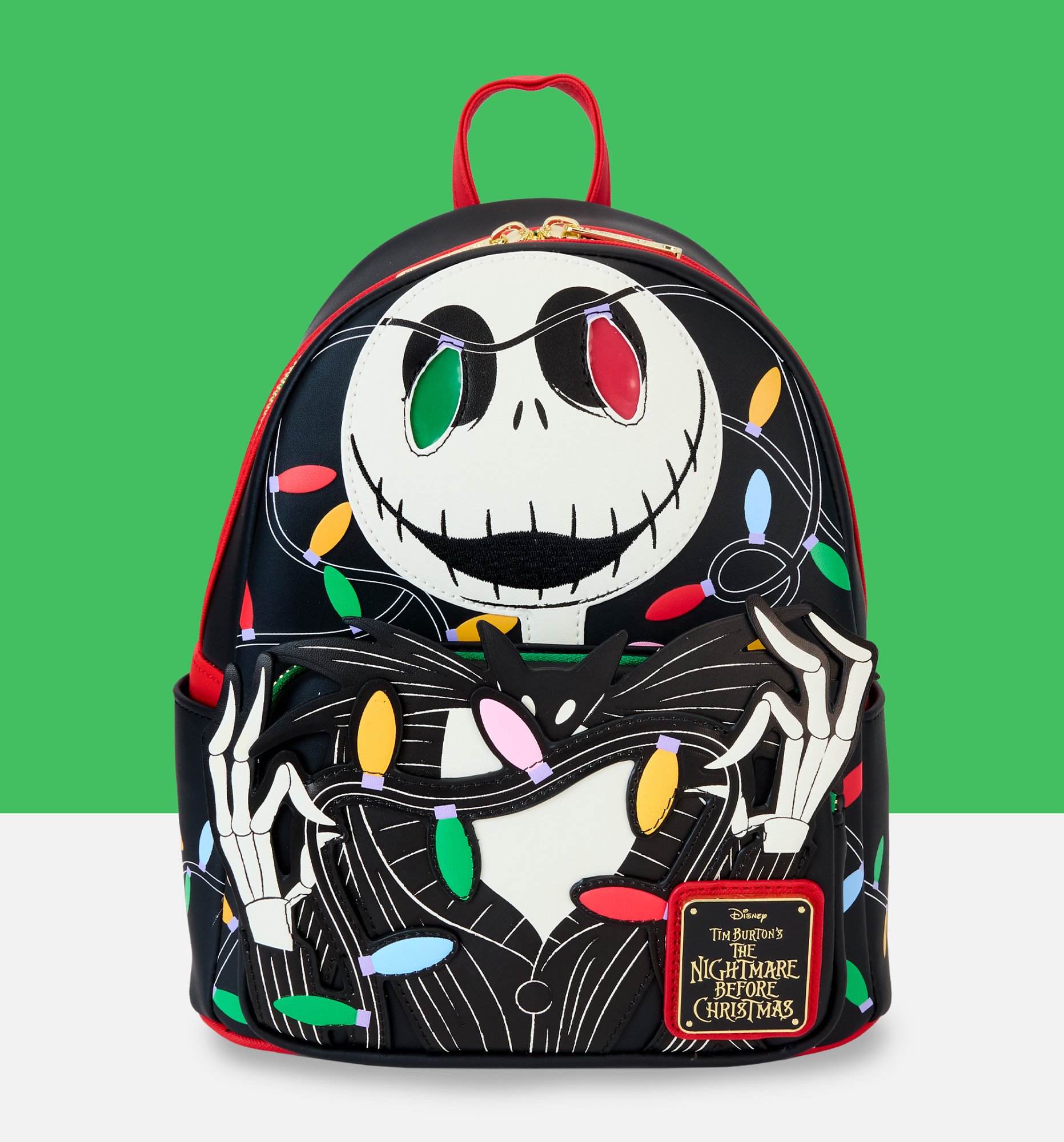 Loungefly Disney Nightmare Before Christmas Smiling Jack Light Up Mini ...