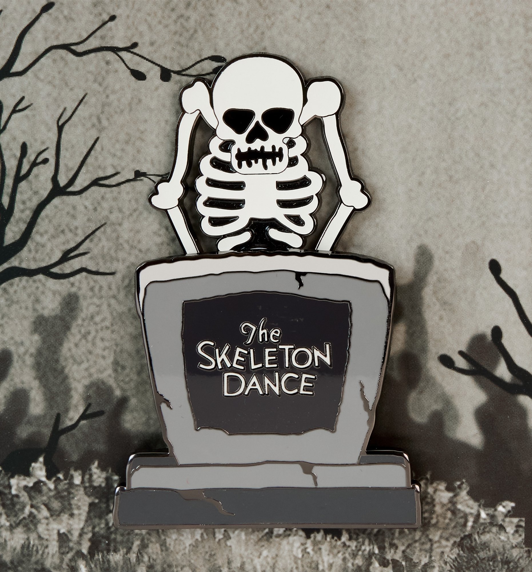 Loungefly Disney Skeleton Dance Glow In The Dark Sliding 3 Inch ...