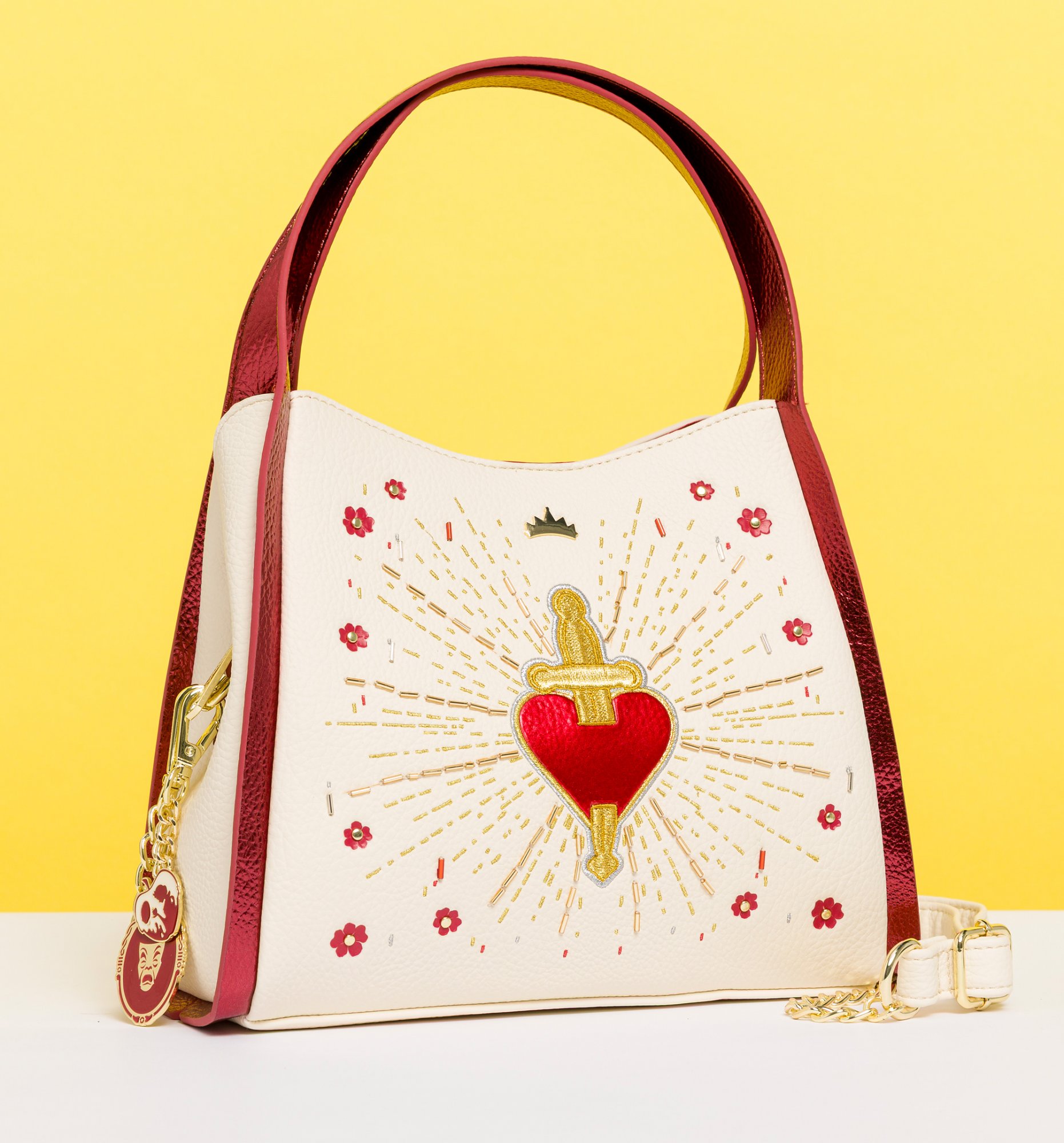 Loungefly Disney Snow White Evil Queen Minimal Embroidered Handbag