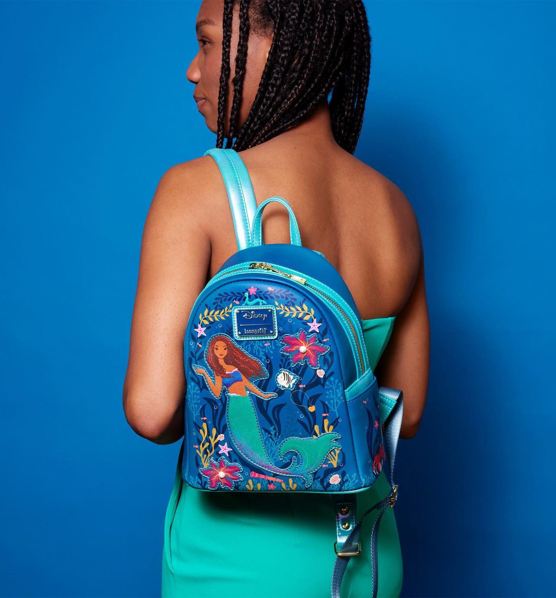 Loungefly Disney The Little Mermaid Ariel Live Action Mini Backpack