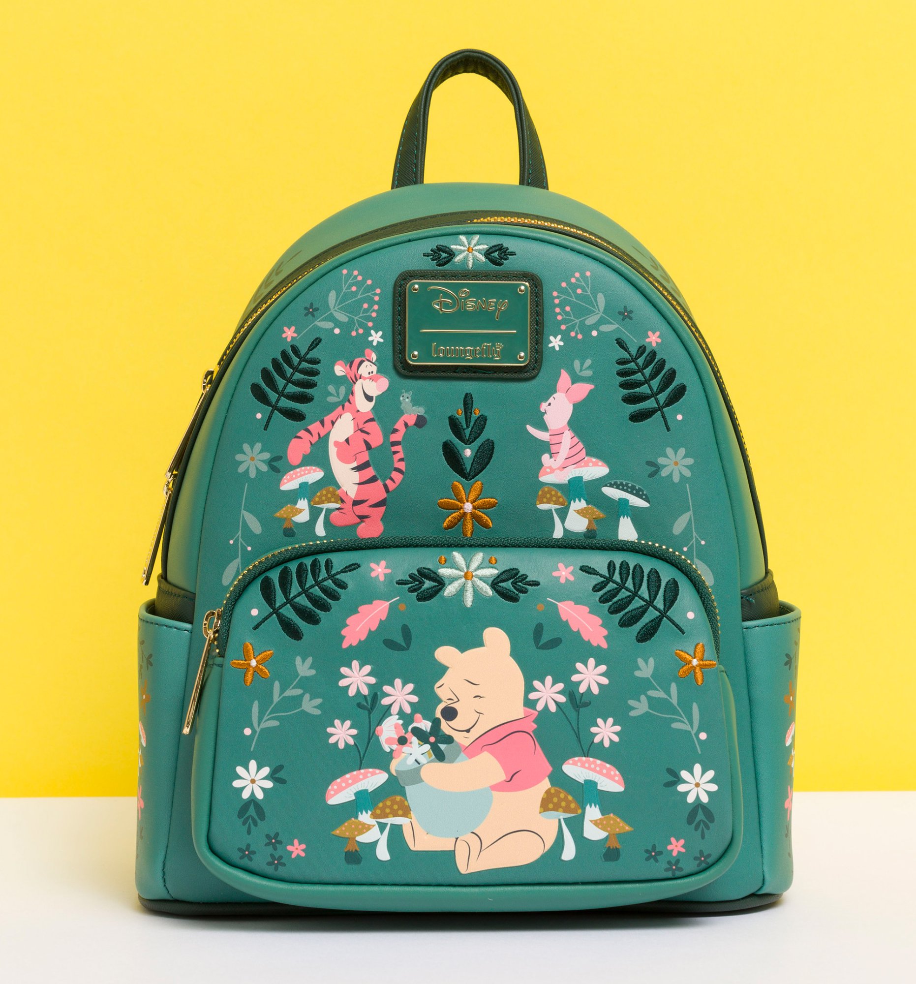 Loungefly Disney Winnie The Pooh & Friends Folk Art Mini Backpack