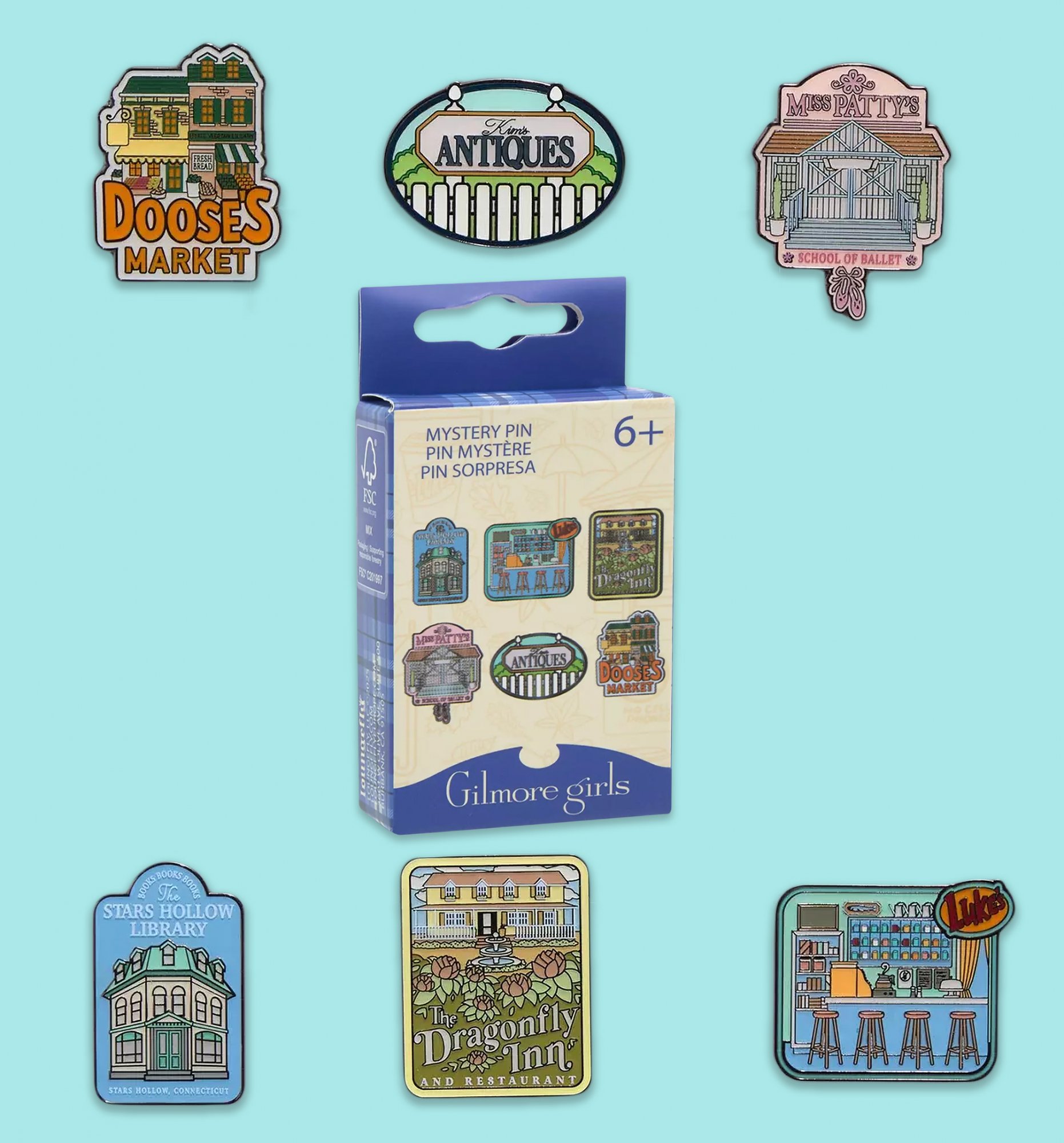Loungefly Gilmore Girls Mystery Box Pin
