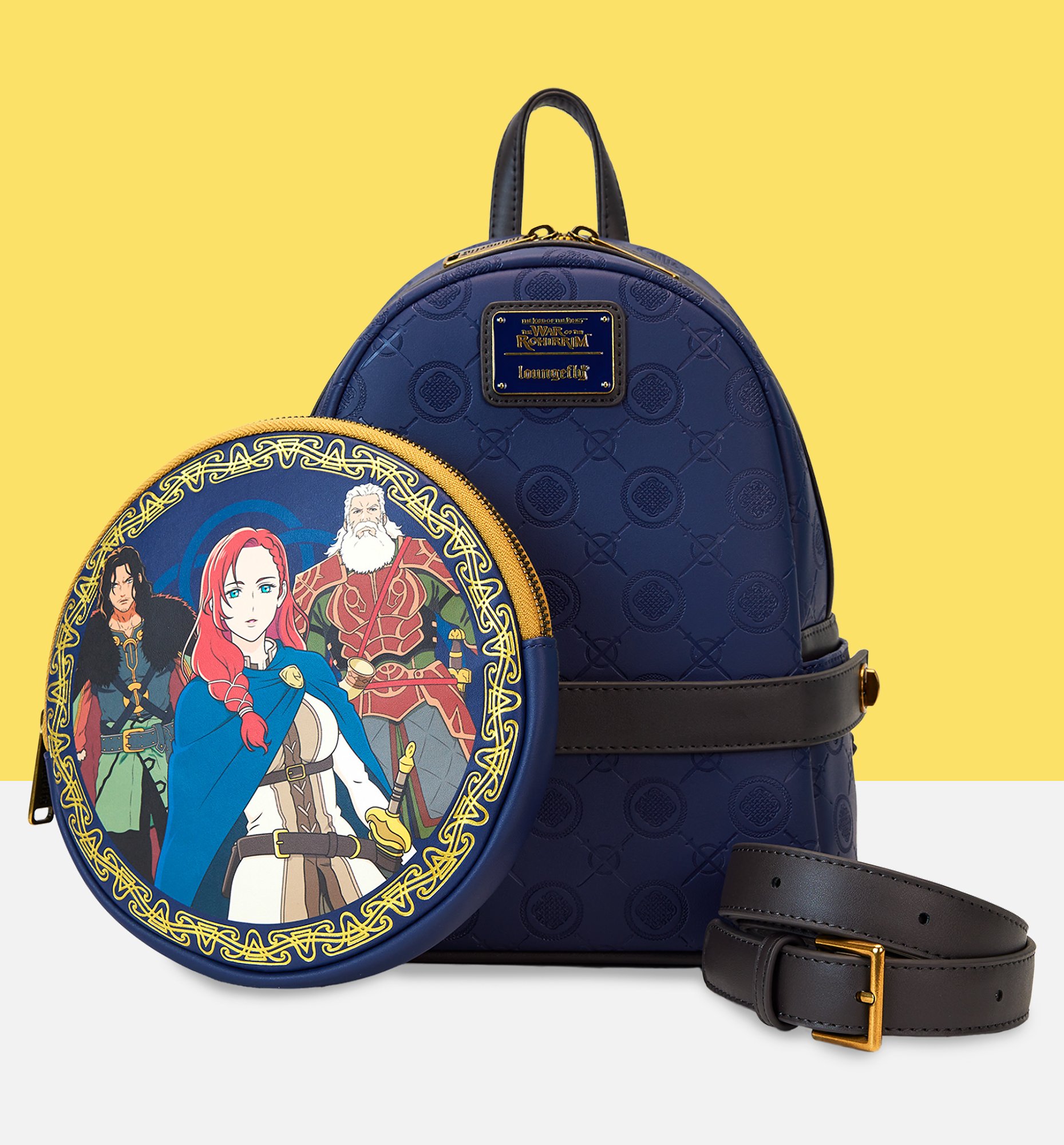 Loungefly The Lord Of The Rings War Of The Rohirrim Mini Backpack With ...