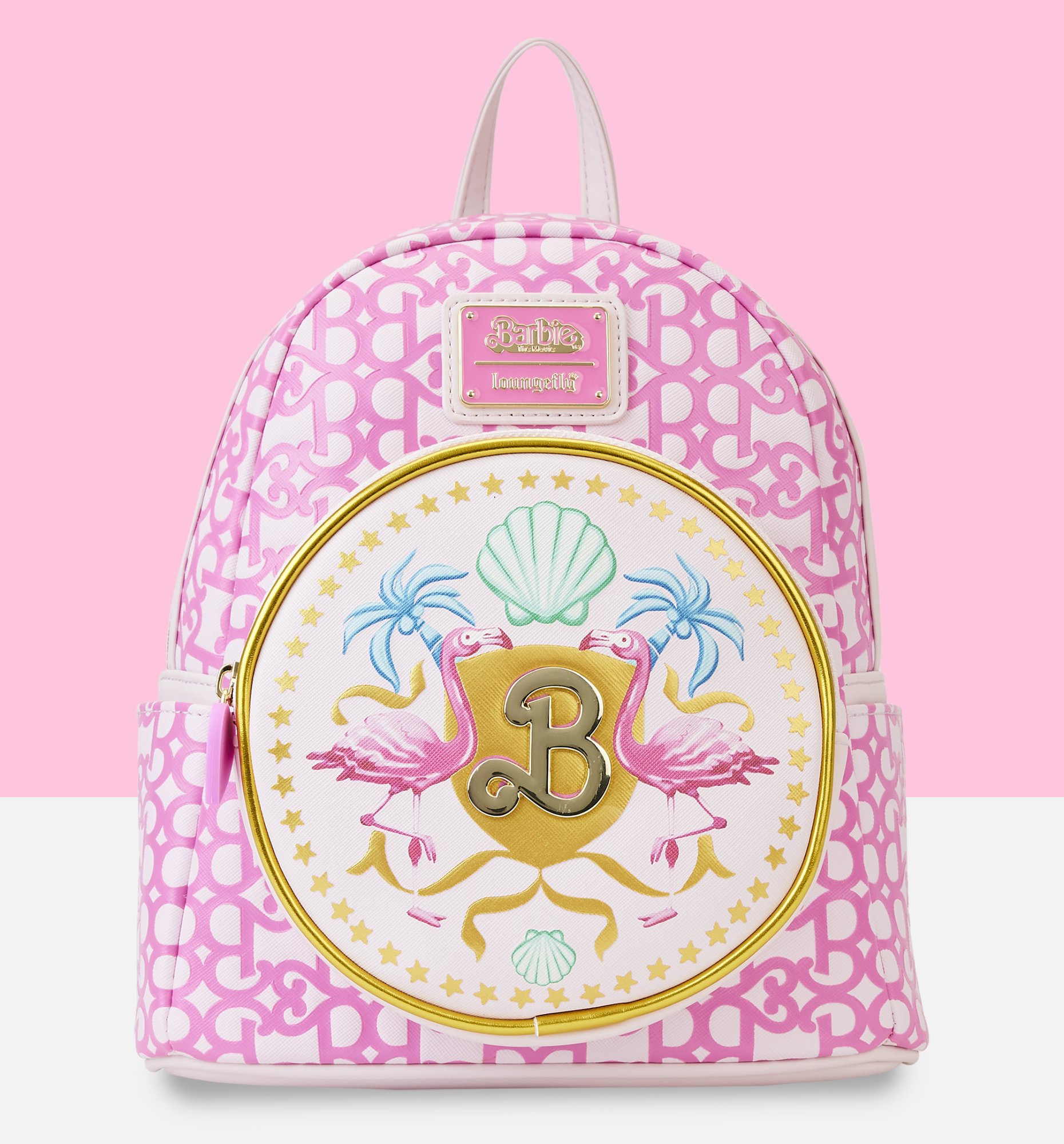 Loungefly Mattel Barbie The Movie Logo Mini Backpack