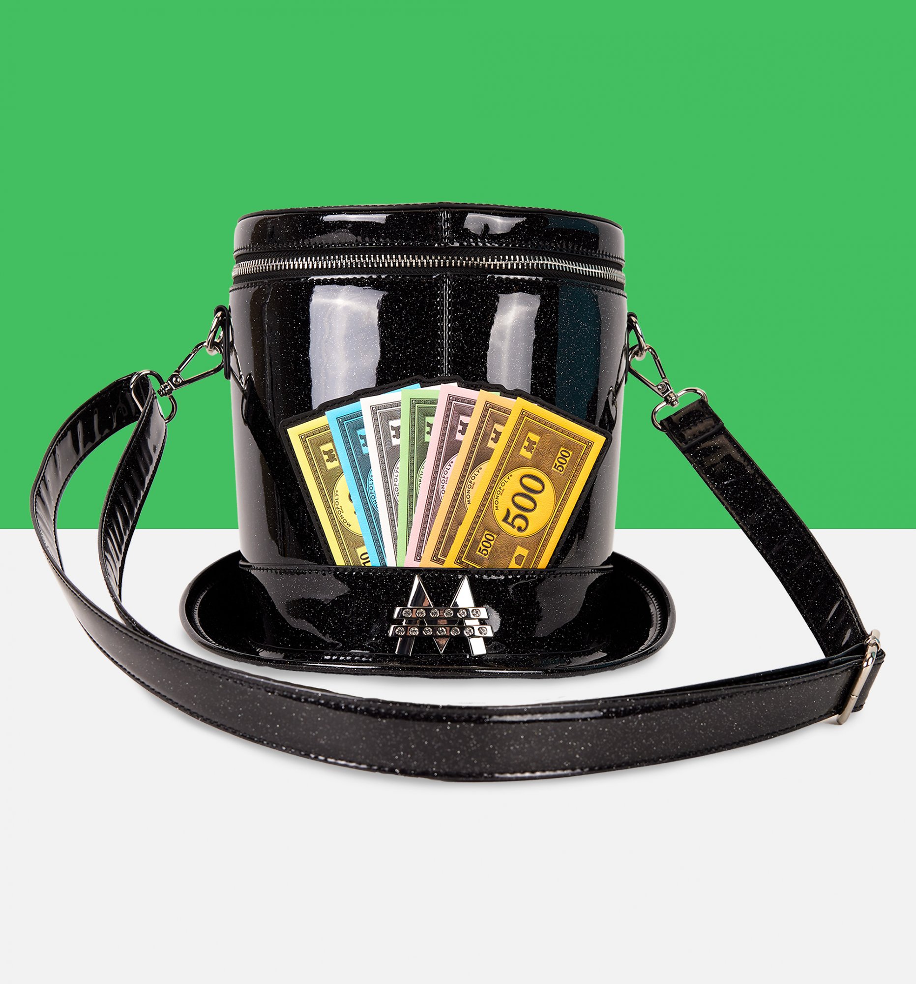 Loungefly Monopoly Top Hat Crossbody Bag