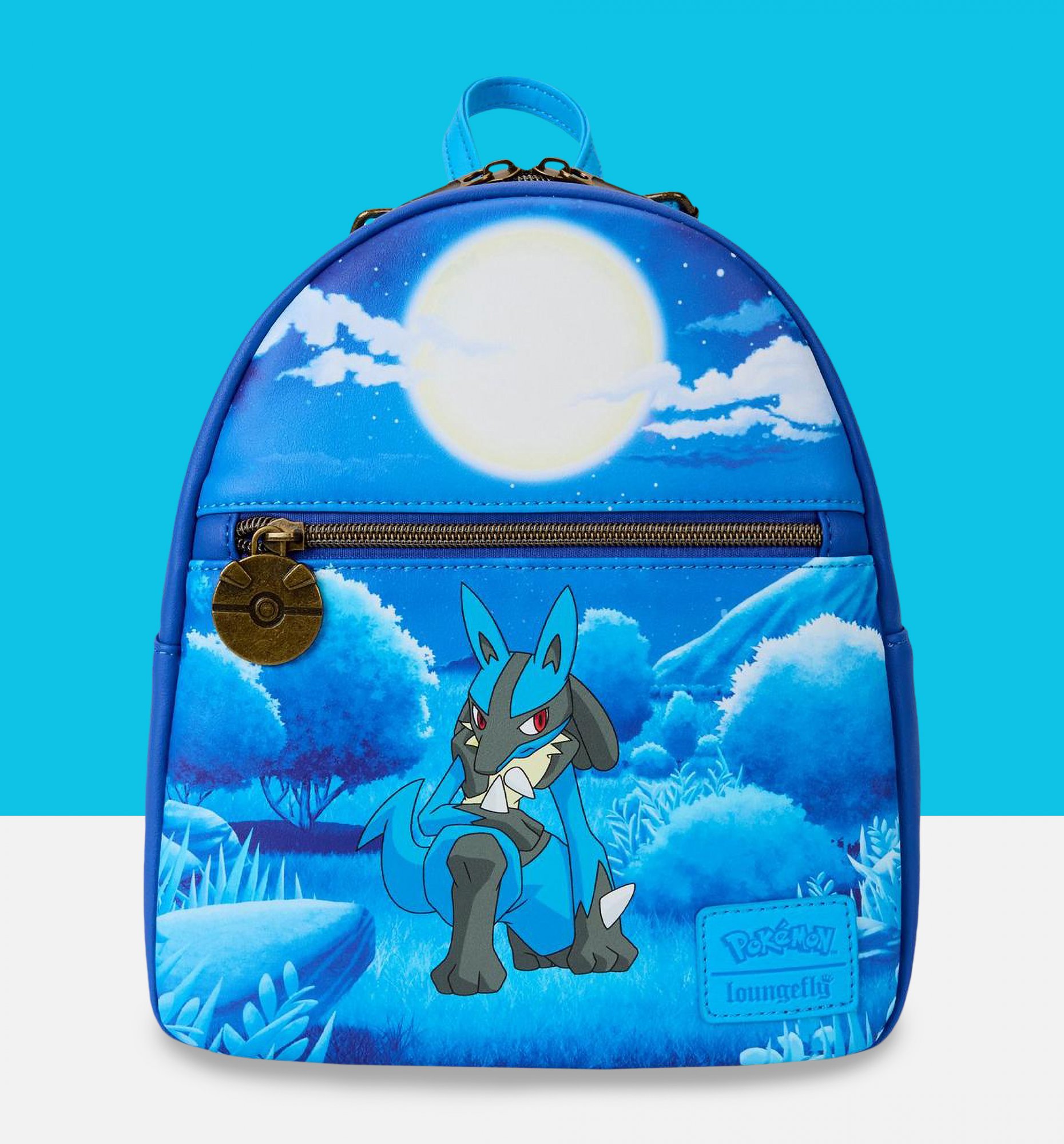 Loungefly Pokemon Lucario Mini Backpack