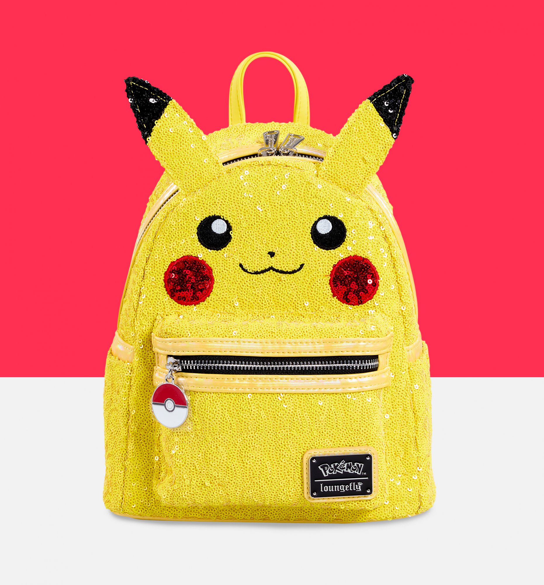 Loungefly Pokemon Sequin Pikachu Cosplay Mini Backpack