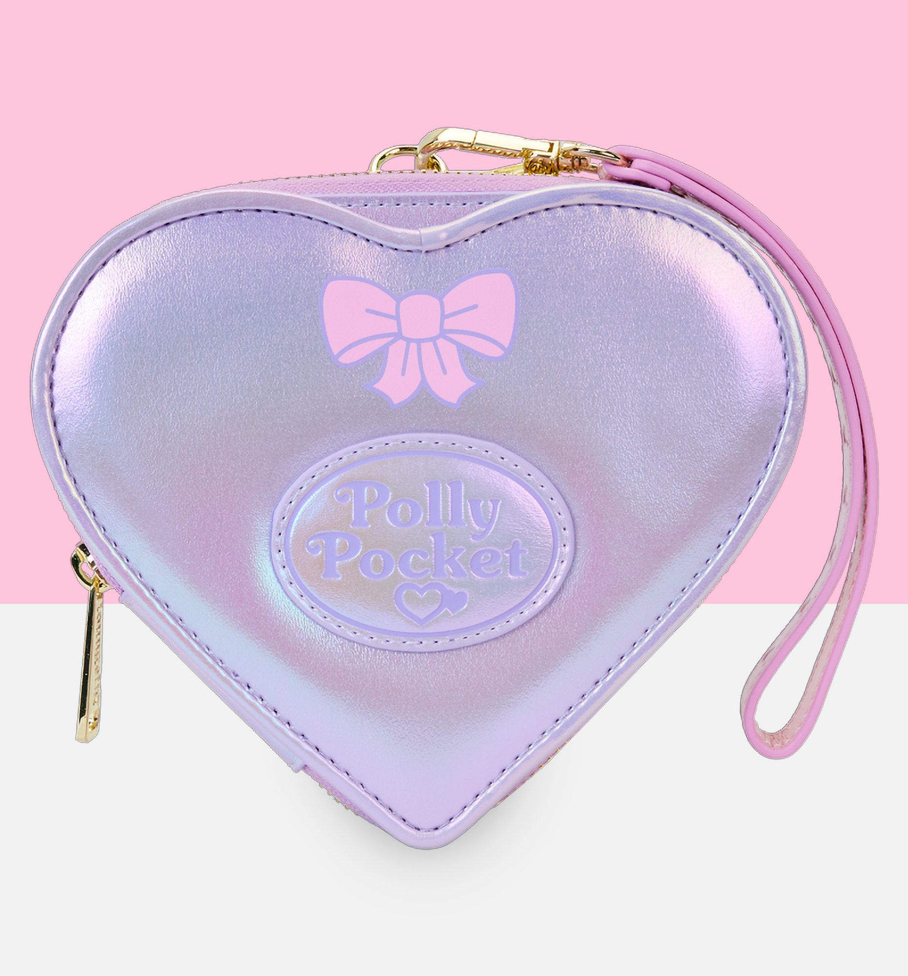 Loungefly Polly Pocket Zip Around Wallet