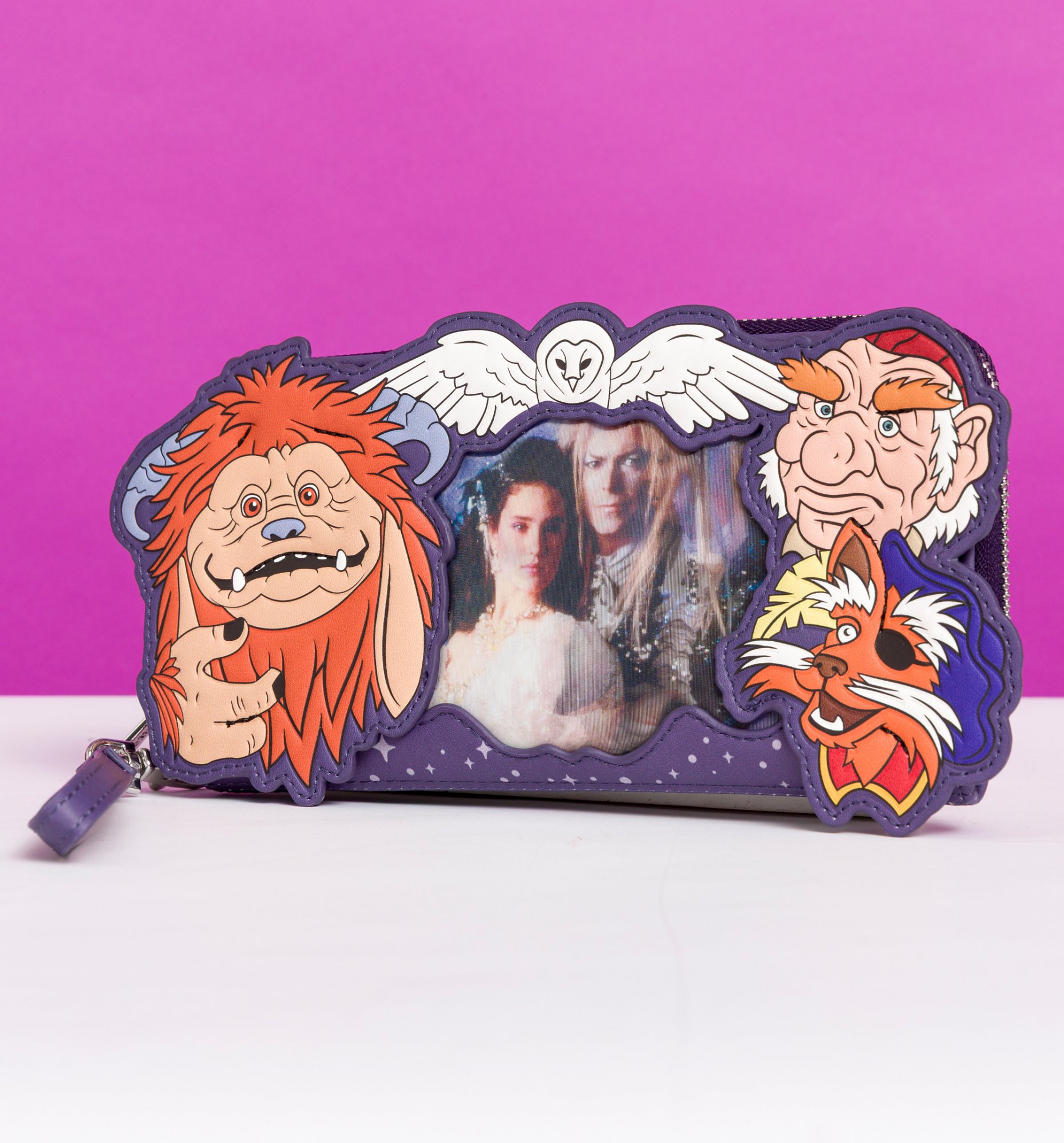 Loungefly TruffleShuffle Labyrinth Lenticular Wristlet