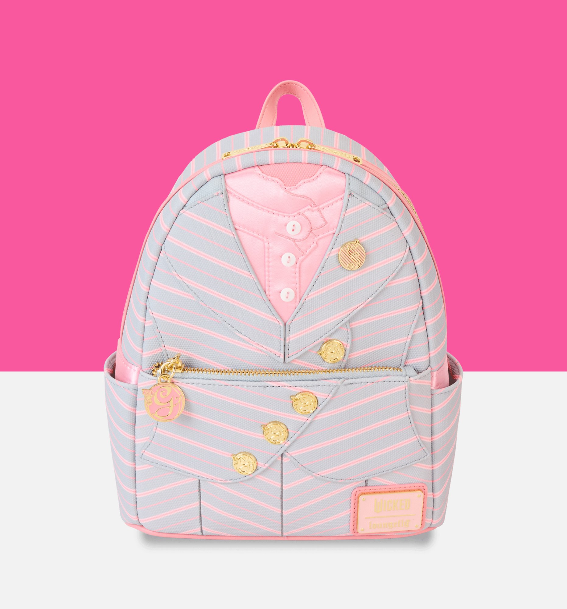Loungefly Wicked Glinda Cosplay Mini Backpack