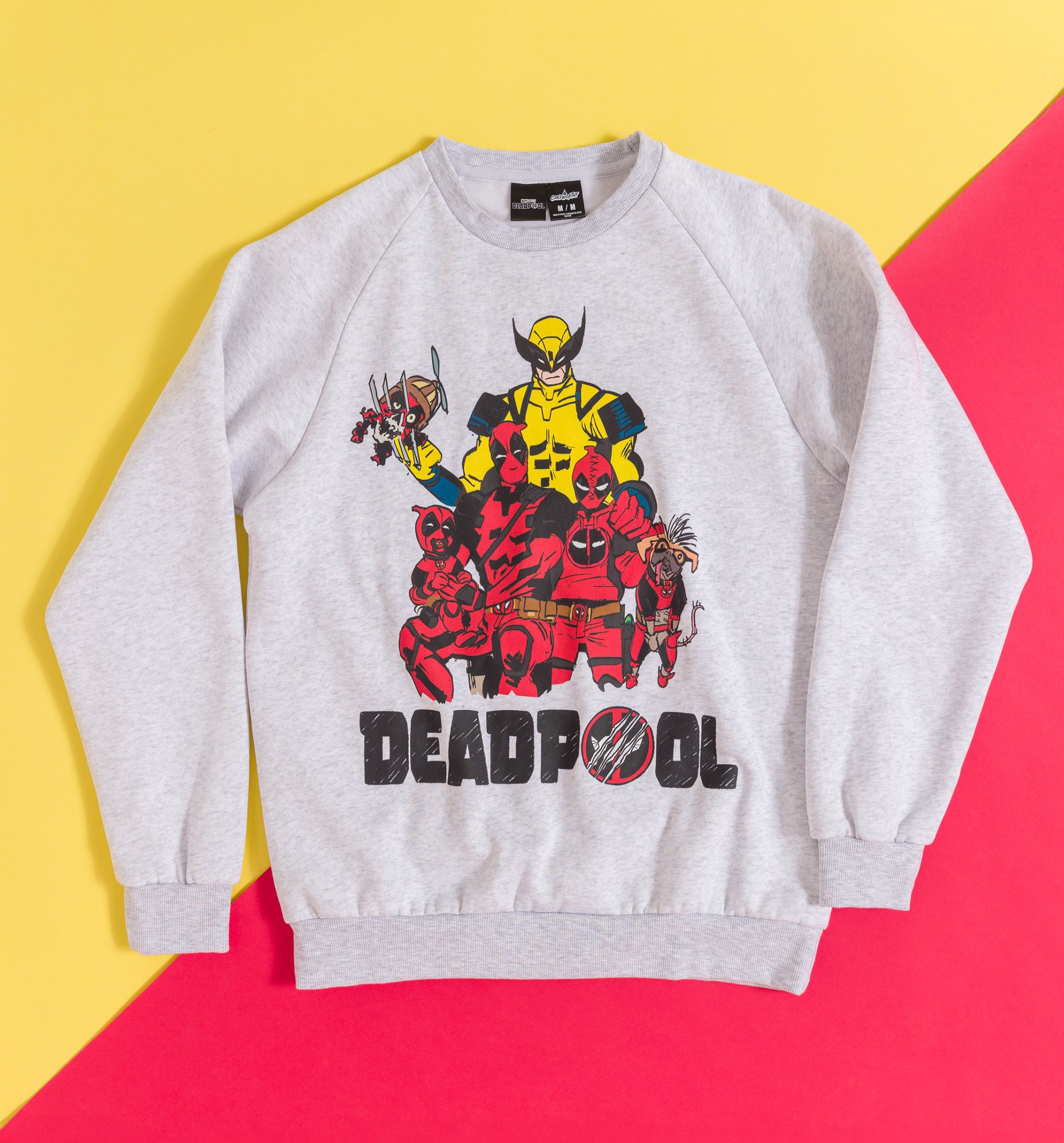Marvel Deadpool Crewneck Sweater from Cakeworthy