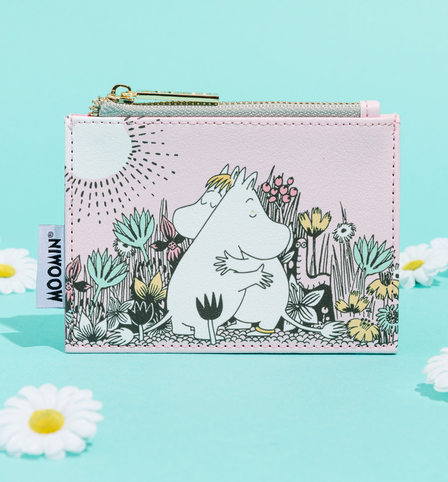 Moomin Love Pink Zip Purse from House Of Disaster