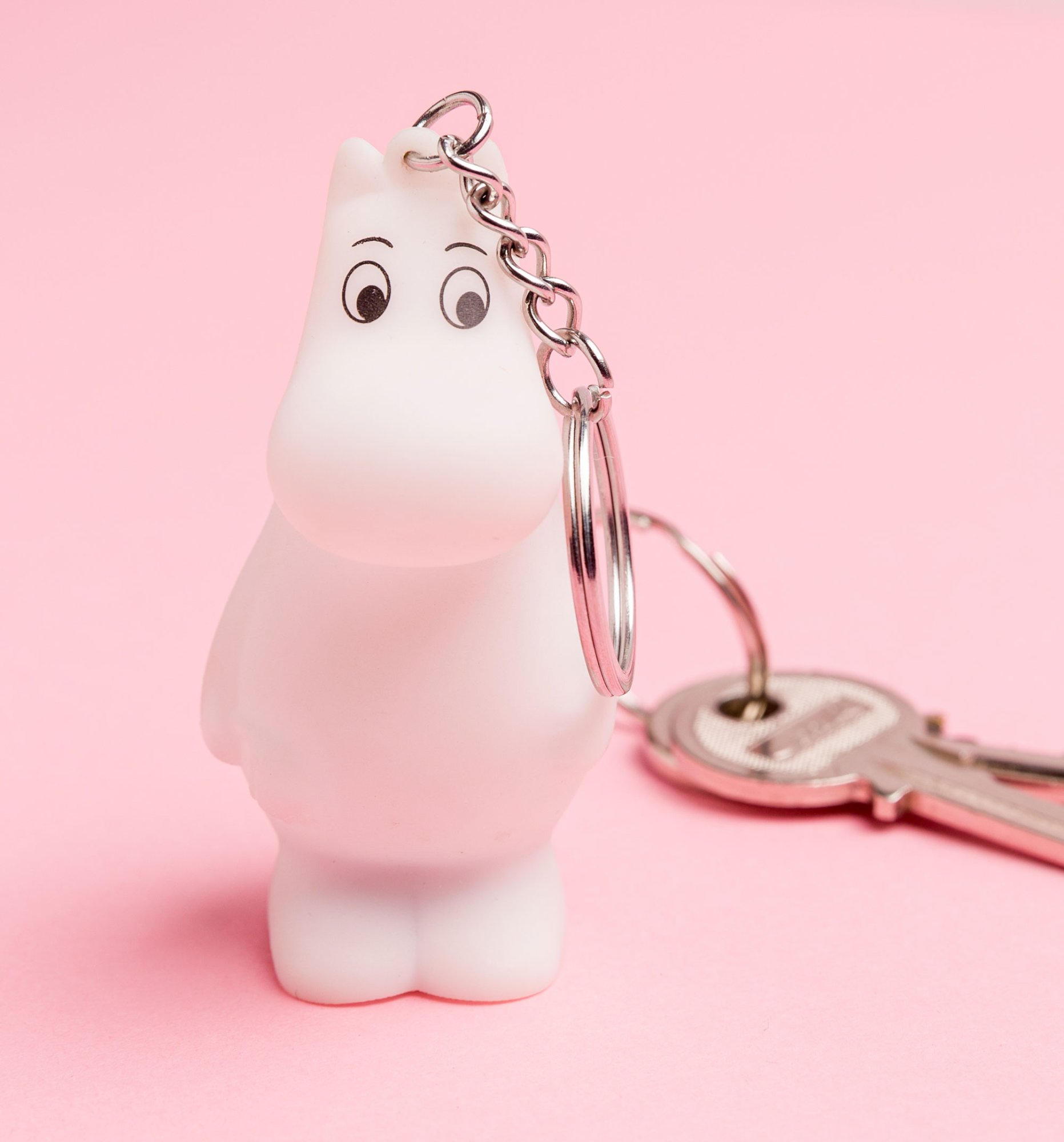 Moomin Moomintroll Light Up Keyring from House Of Disaster