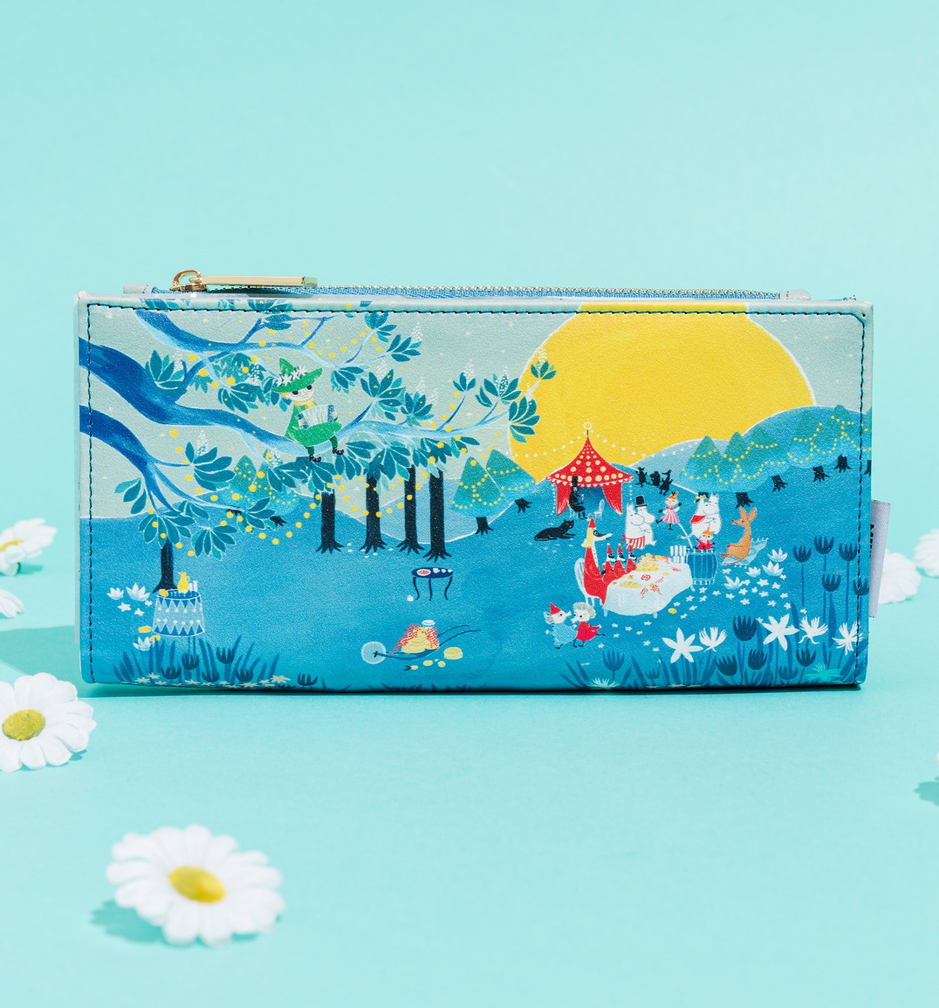 Moomin Picnic Large Wallet from House Of Disaster