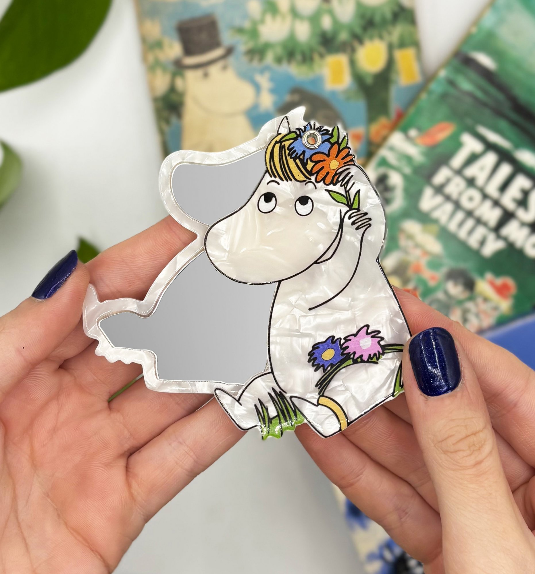 Moomin Snorkmaiden Compact Mirror from House Of Disaster