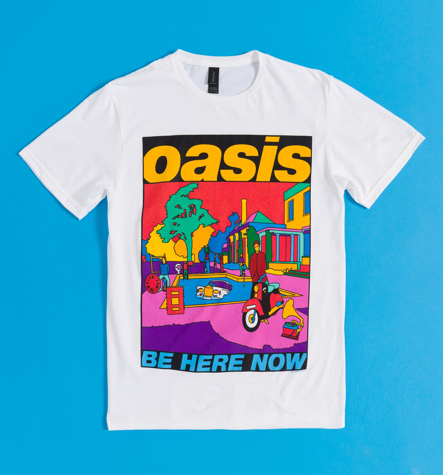 Oasis Be Here Now White T-Shirt