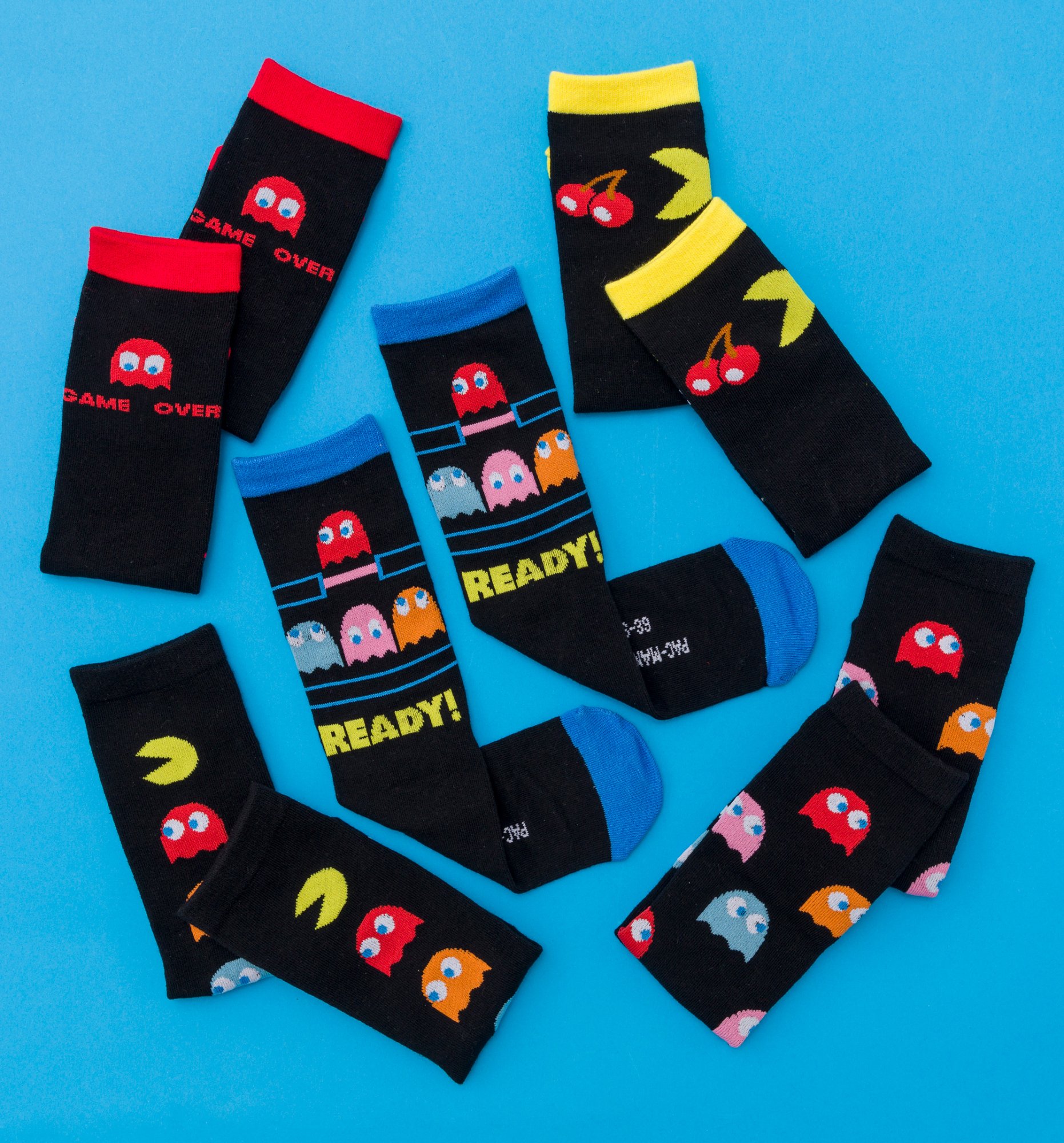 Pac-Man 5pk Socks Gift Set