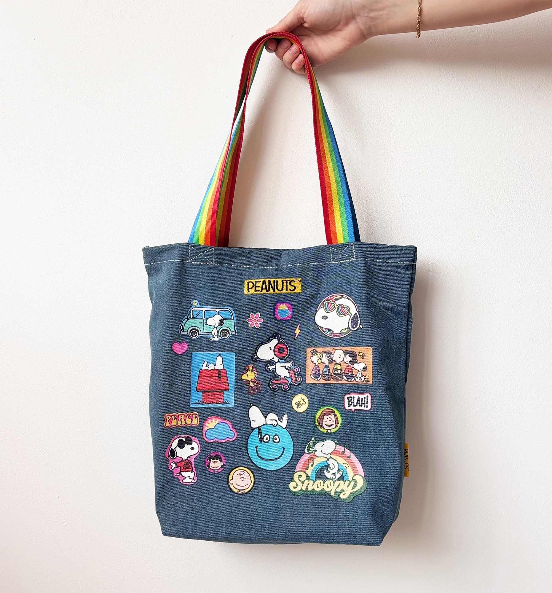 Peanuts Patch Tote Bag
