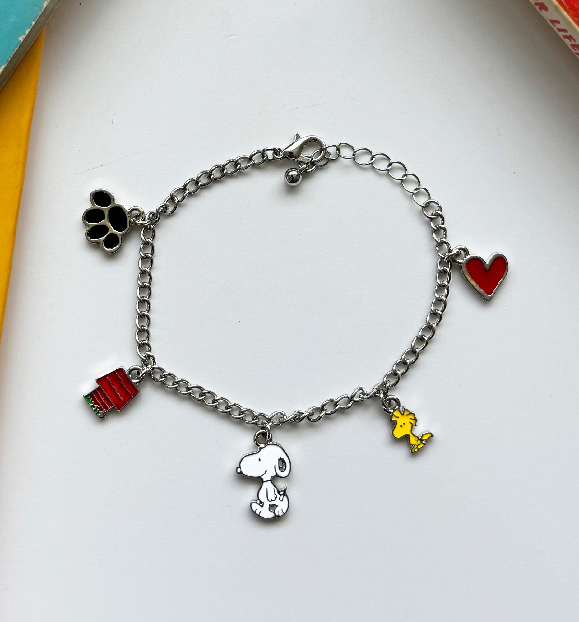Peanuts Snoopy Charm Bracelet from House Of Disaster