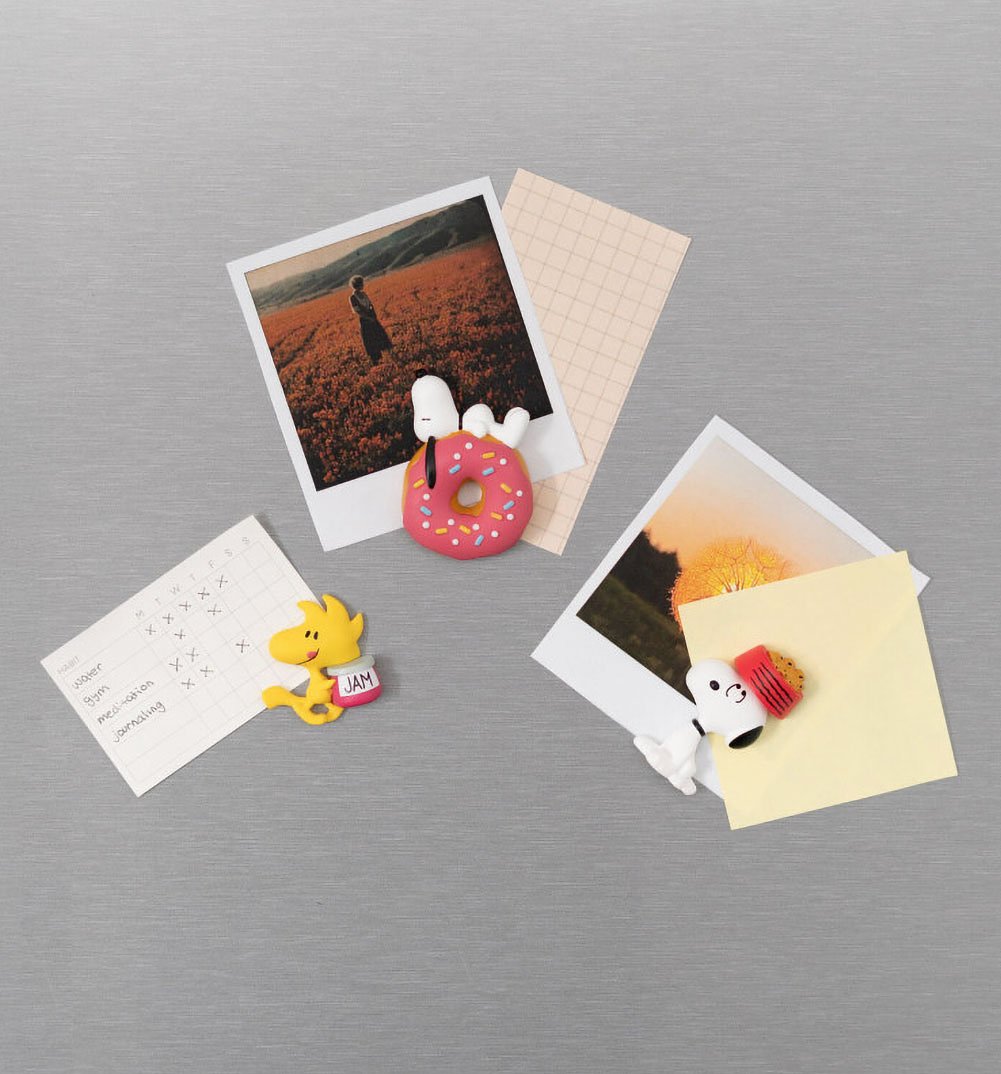 Peanuts Snoopy Set Of 3 Magnets