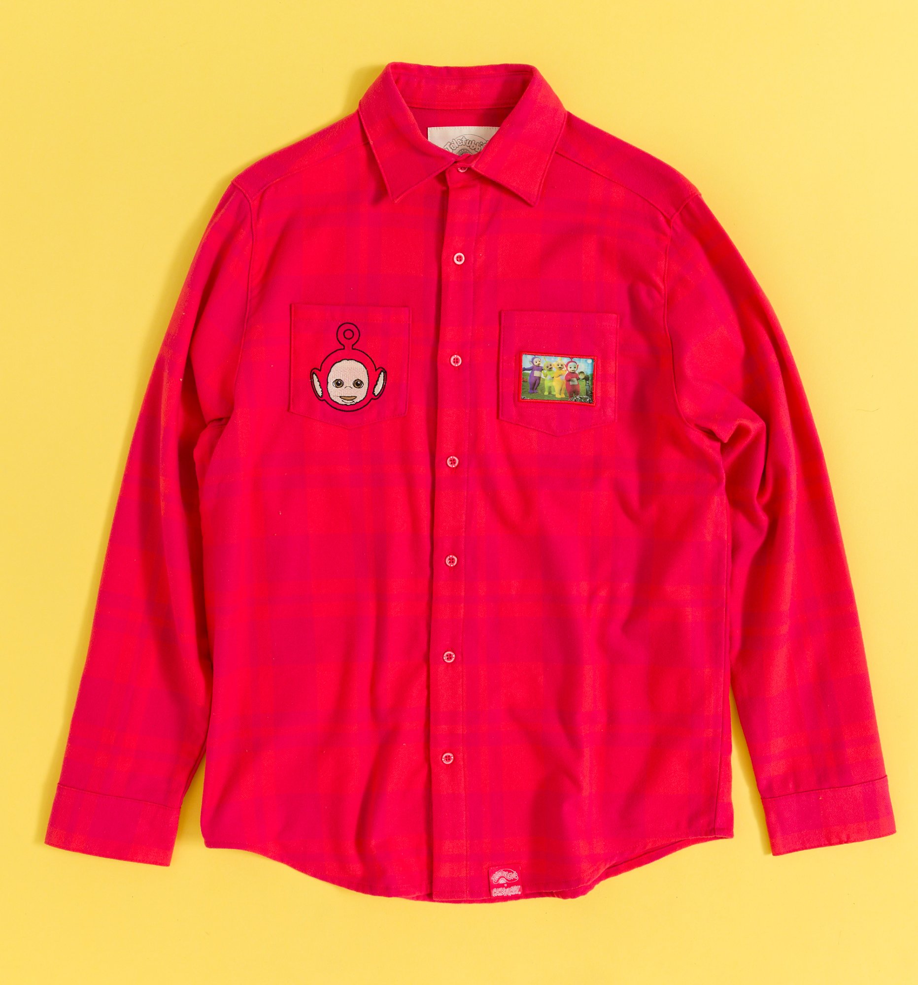 Teletubbies Po Flannel Shirt from Cakeworthy