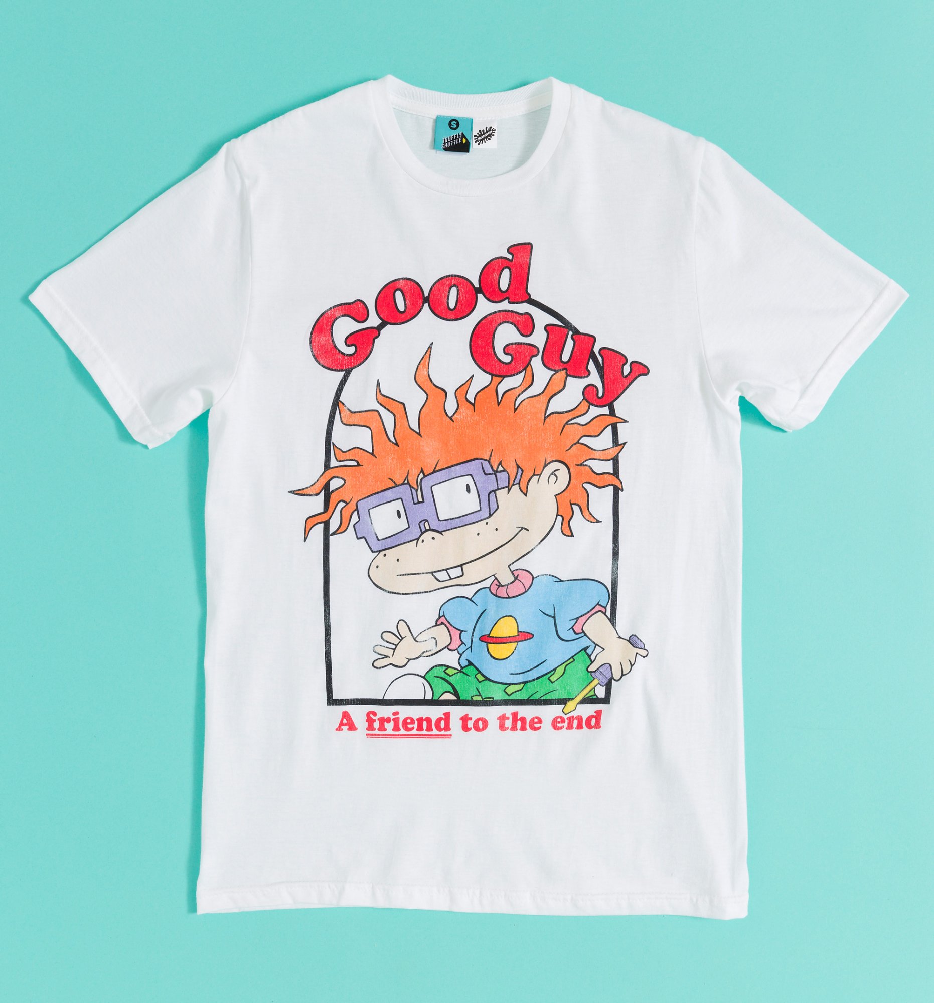 Rugrats Chuckie Good Guy White T-Shirt