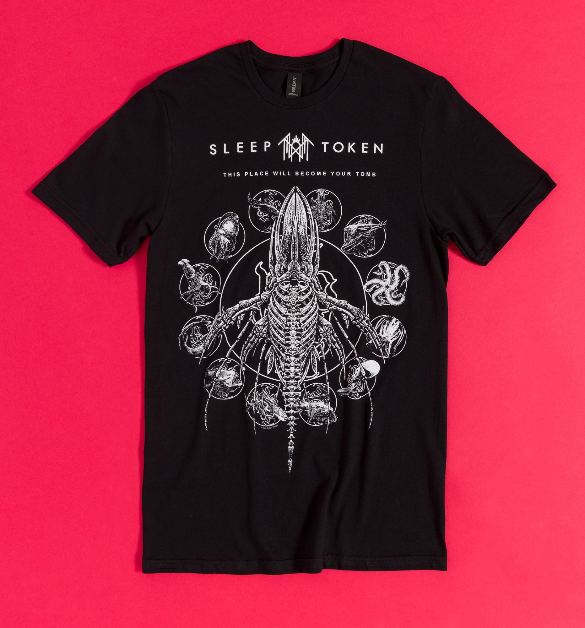 Sleep Token Tomb Whale Black T-Shirt