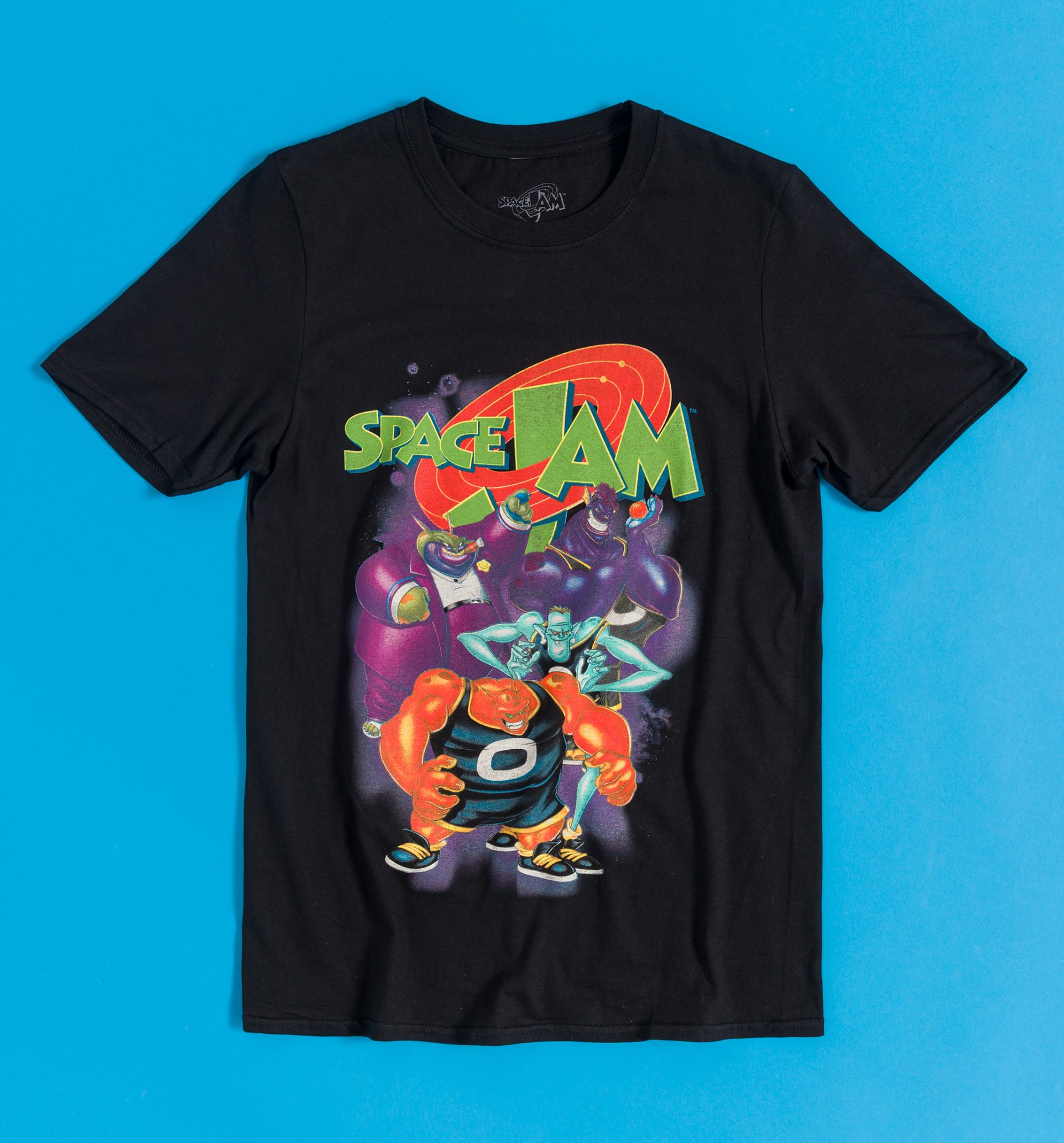 Space Jam Monstars Homage Black T-Shirt