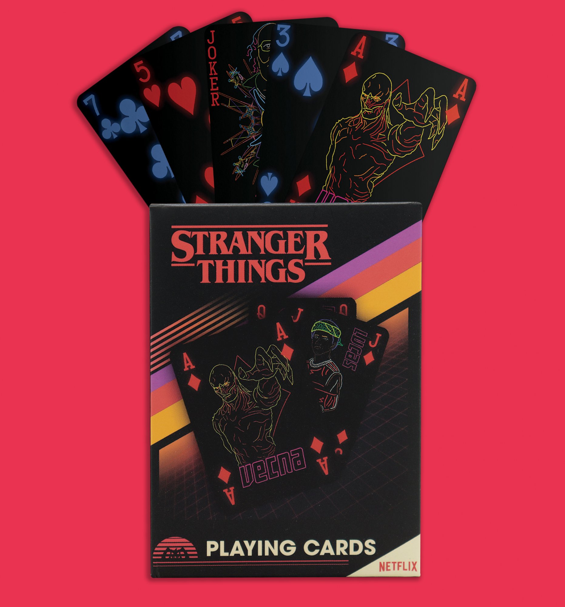 Stranger Things Playing Cards