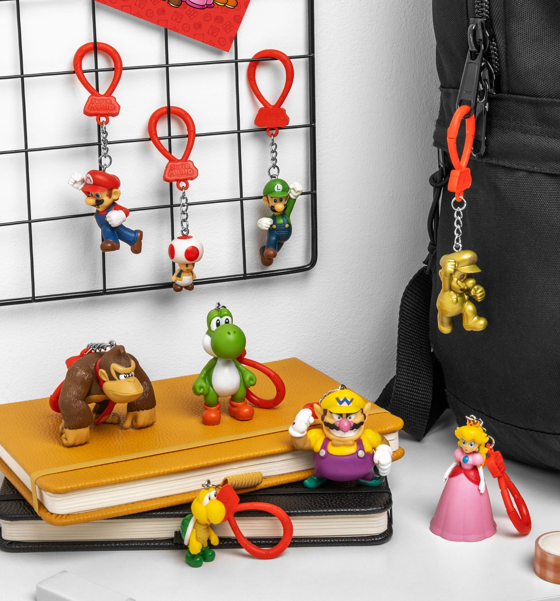 Nintendo Super Mario Characters Blind Box Backpack Charm