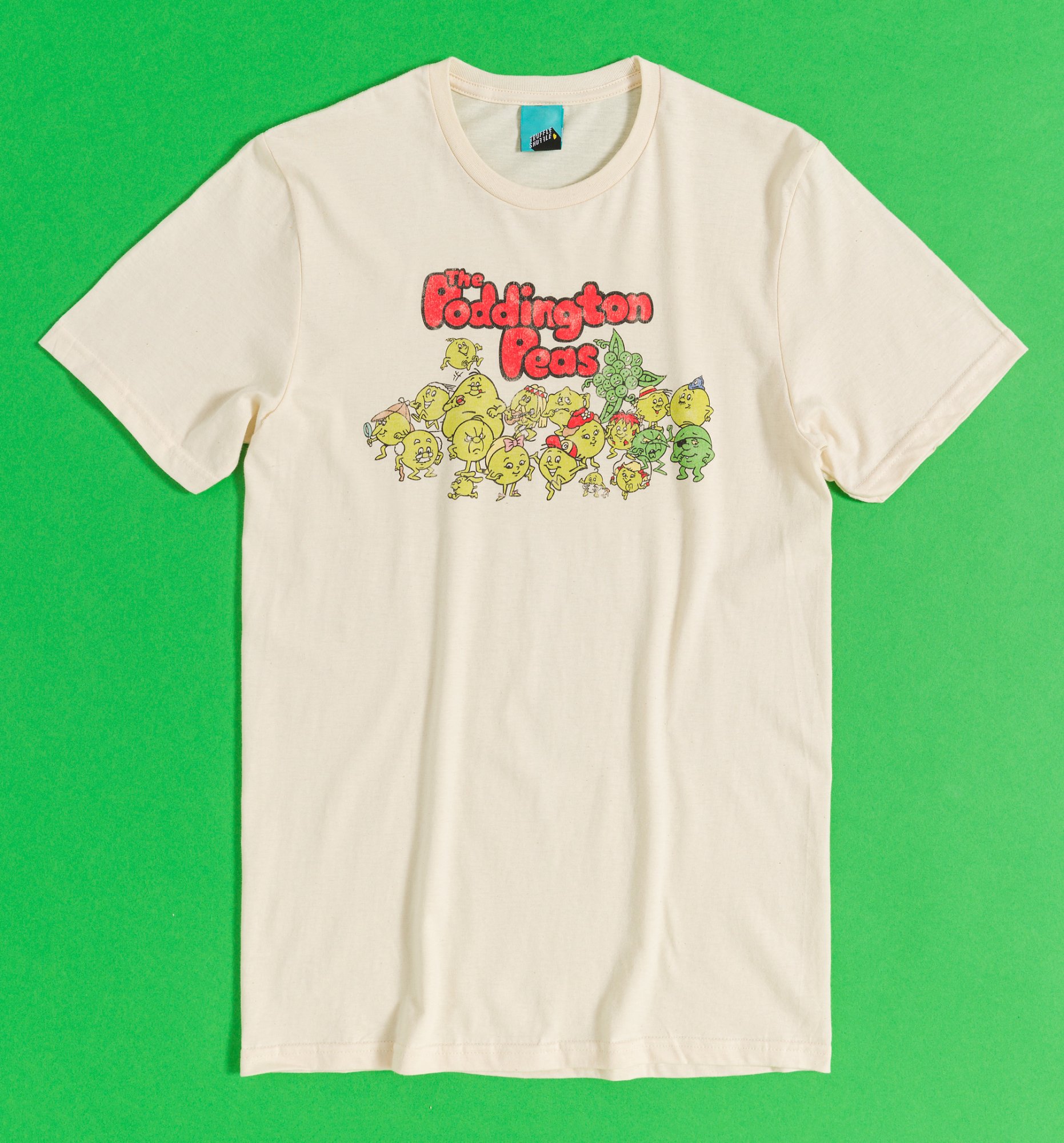 The Poddington Peas Natural T-Shirt