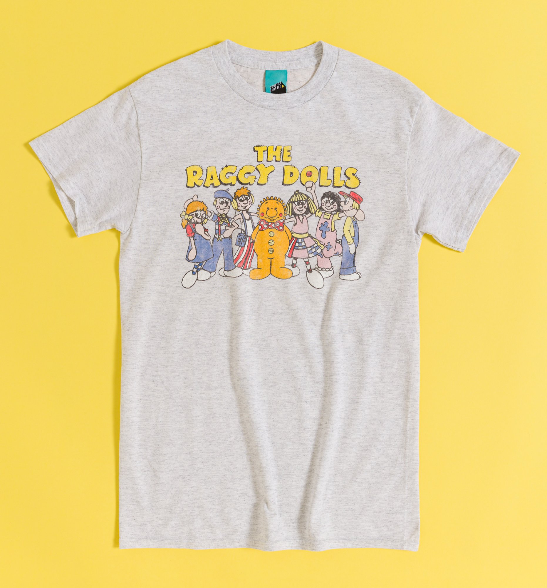 The Raggy Dolls Inspired Ash Grey Marl T-Shirt