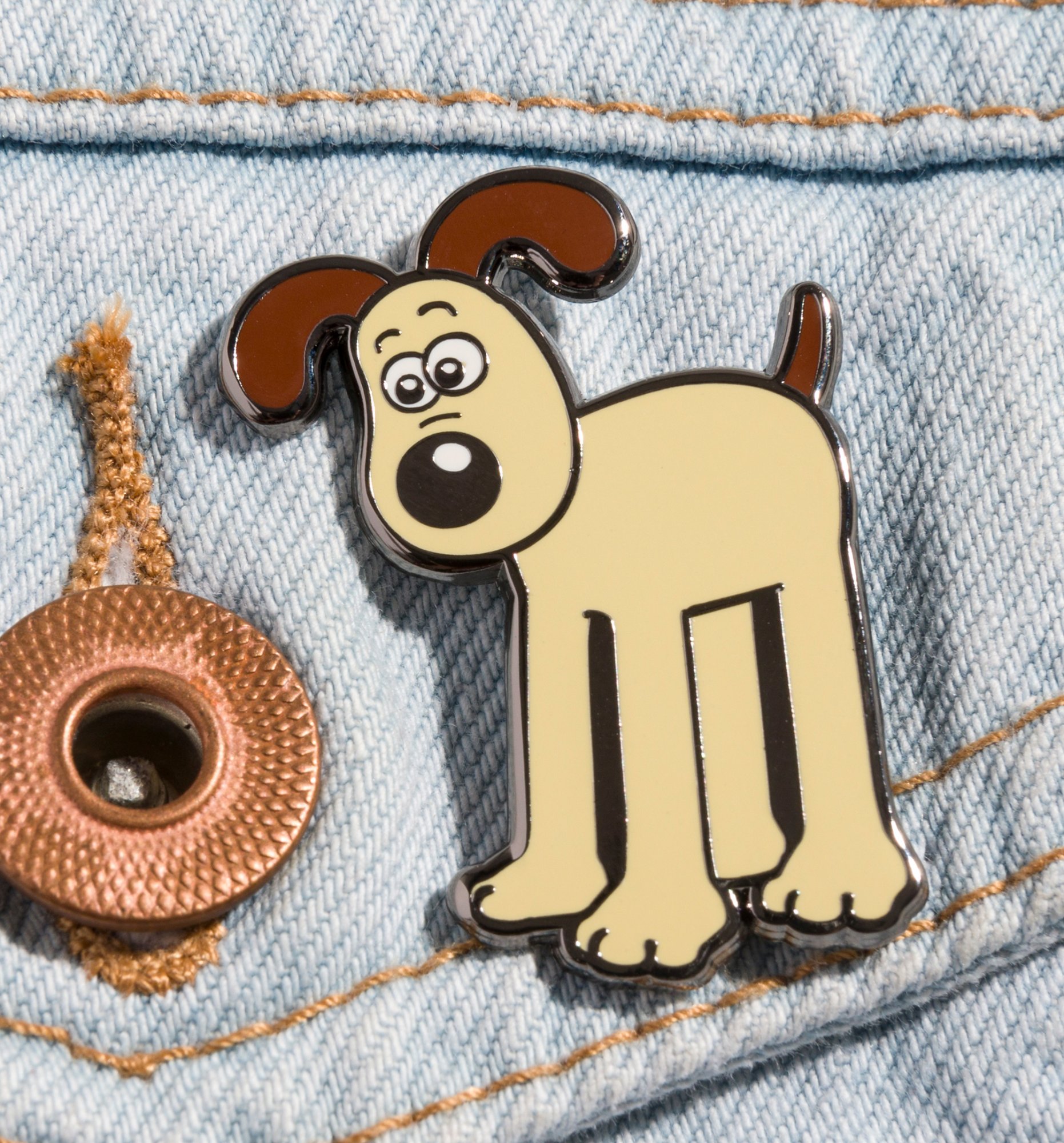 Wallace & Gromit That's It Boy Pin Badge
