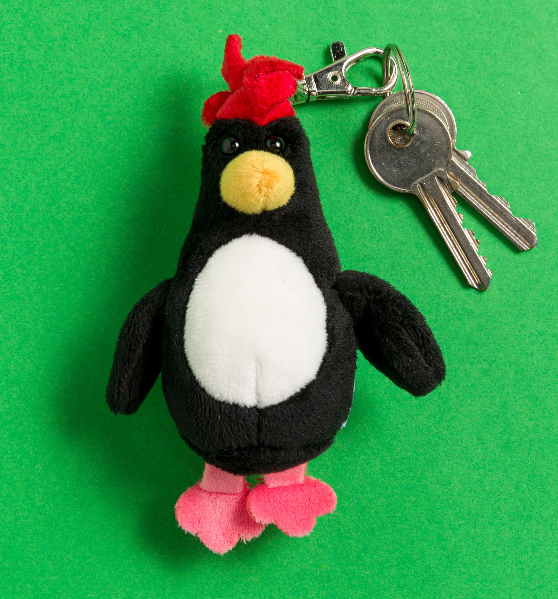 Wallace & Gromit Feathers McGraw Plush Keyring